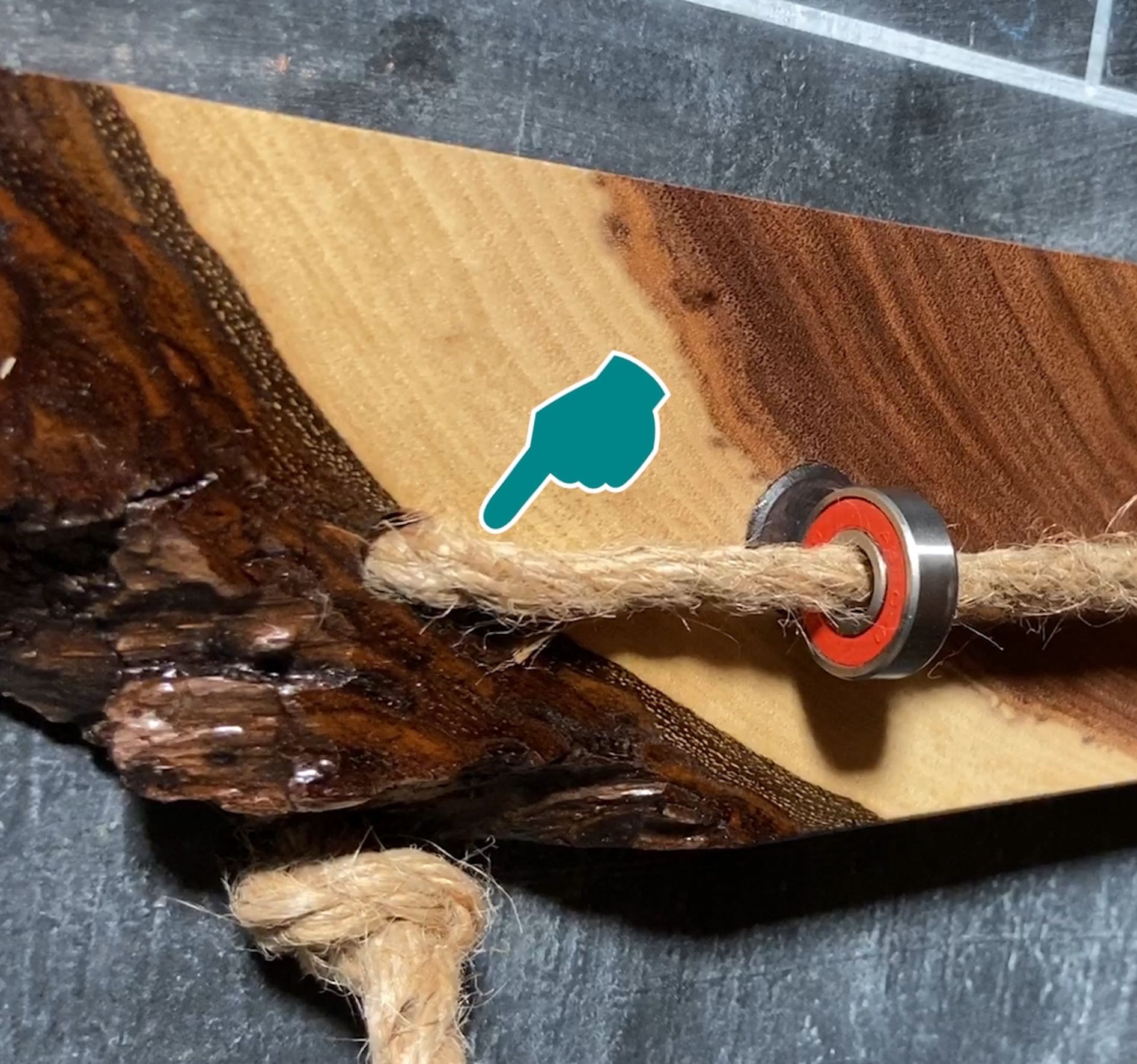Restaurant-Style Paper Holder (Bearings, Magnets, Rope) : 10 Steps ...