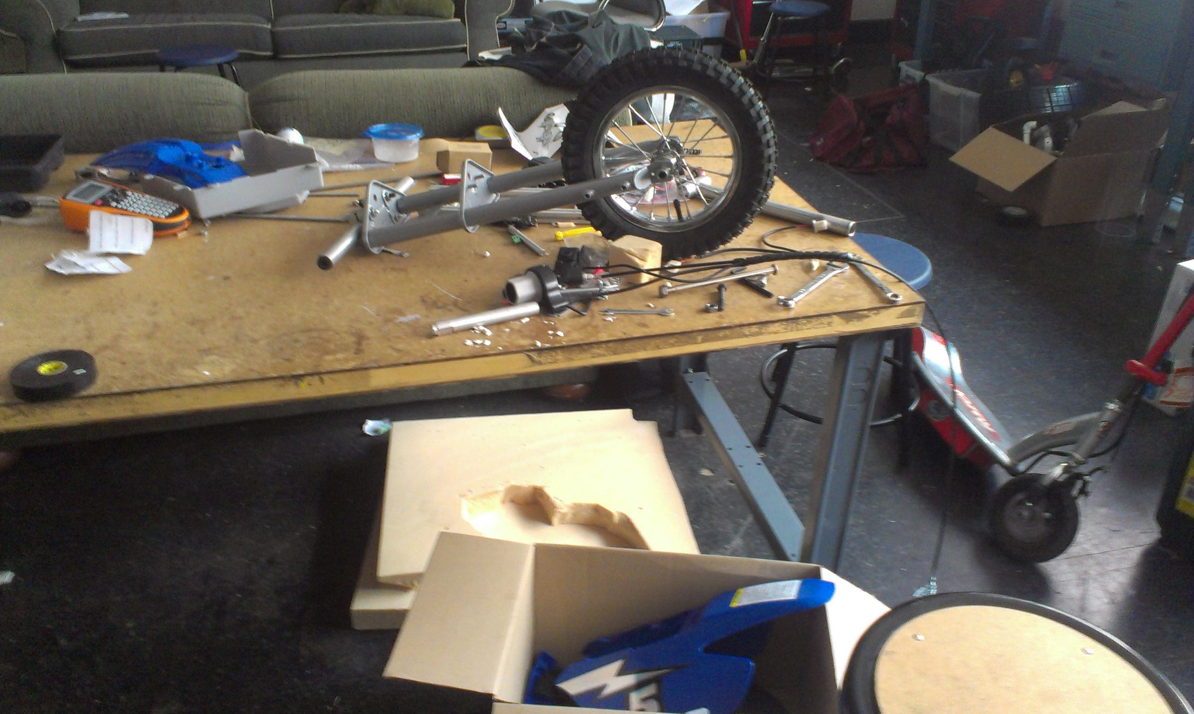 Electric Mini-Motorcycle! : 7 Steps (with Pictures) - Instructables