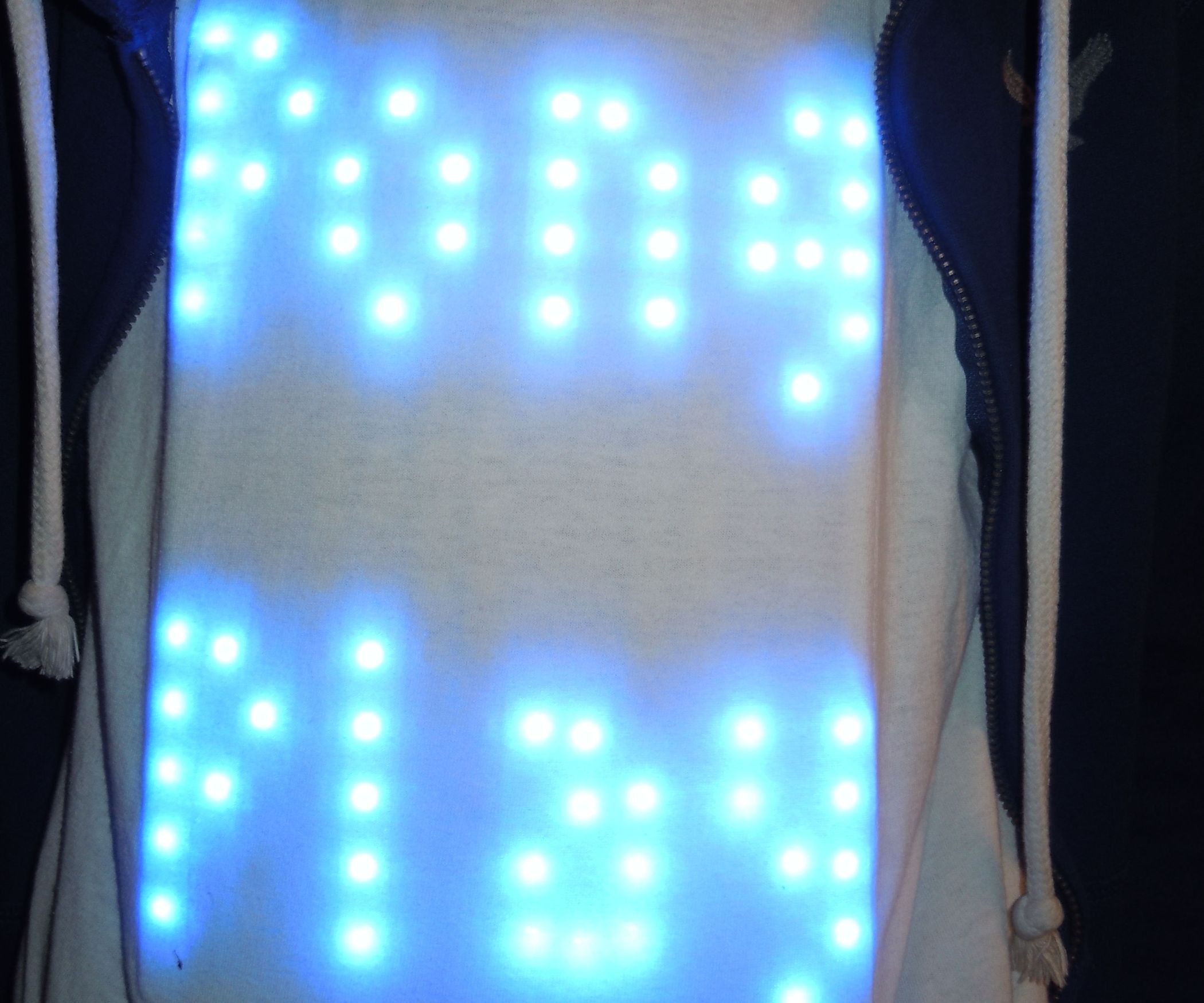 Pong Playing Flexible Screen on a Shirt : 8 Steps (with Pictures ...
