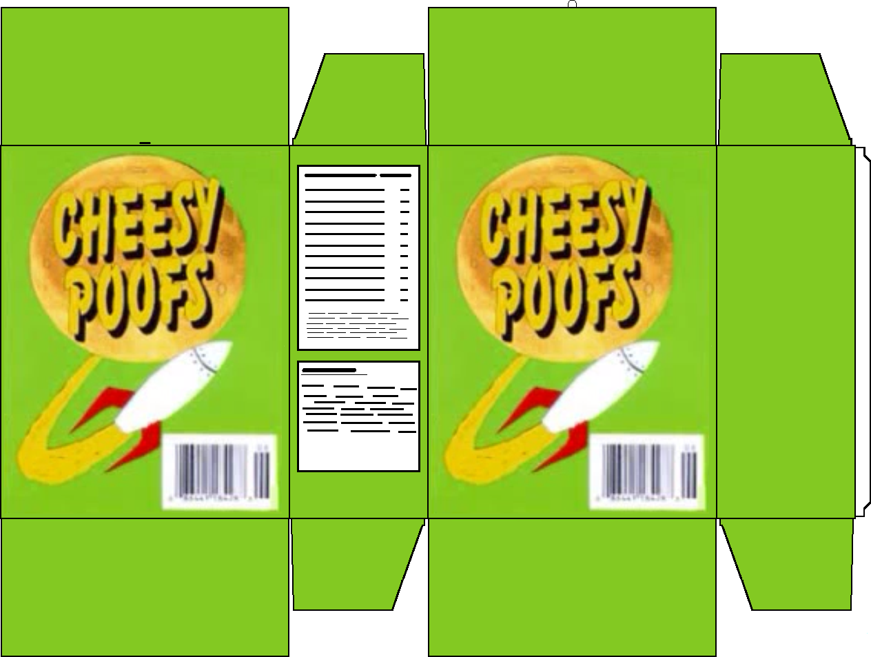 How to Make Your Own South Park Cheesy Poofs ( 4 1/2 Inches Tall) : 12 ...