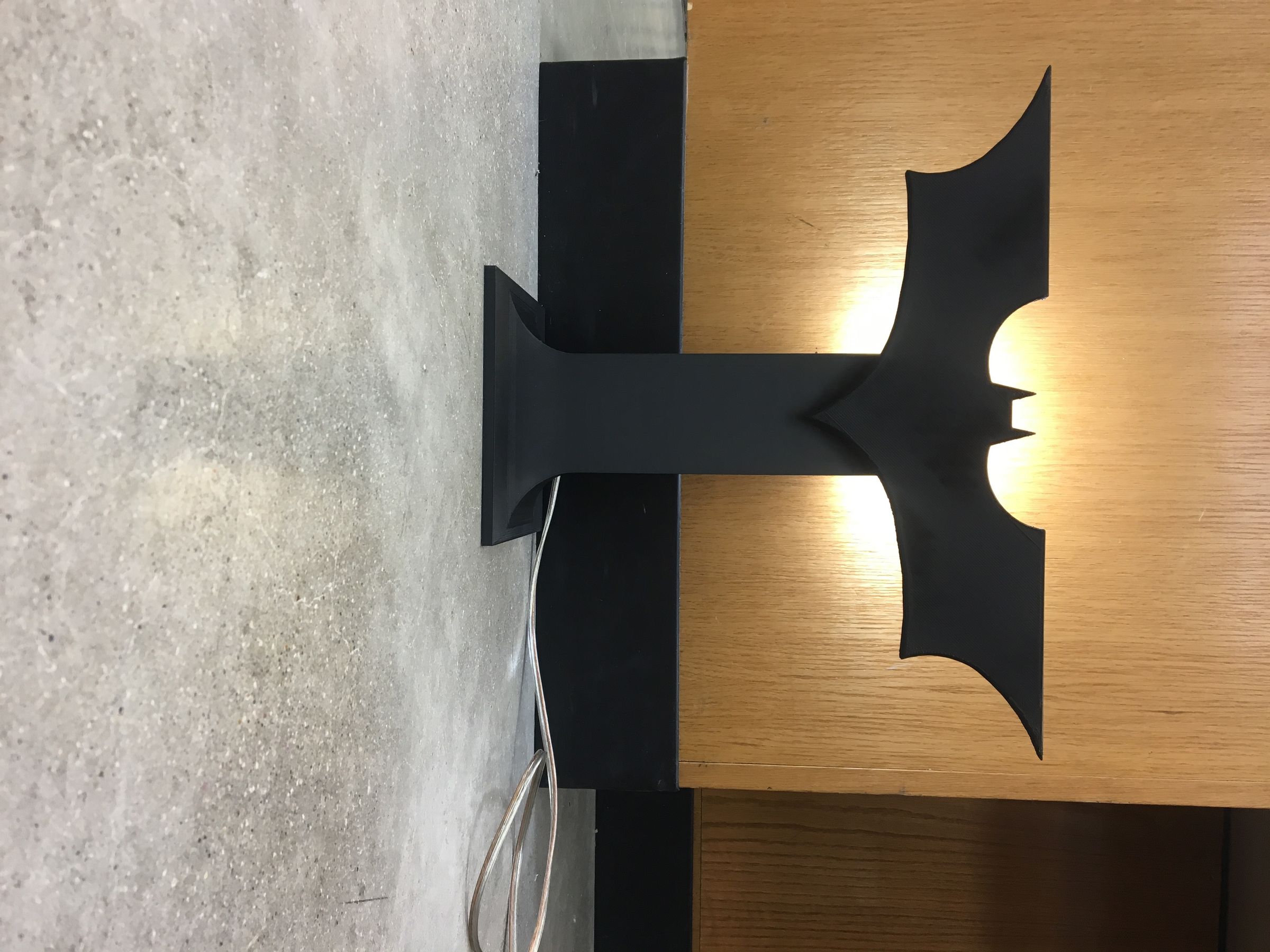 Batman Lamp, 3D Printed : 5 Steps (with Pictures) - Instructables
