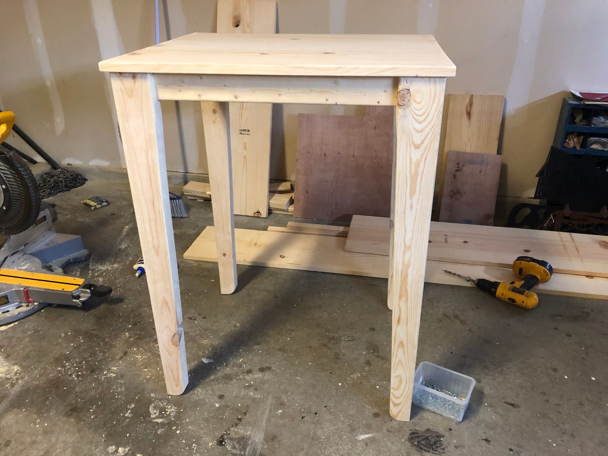 How to Build a Kitchen Side Table With Cabinets : 20 Steps - Instructables