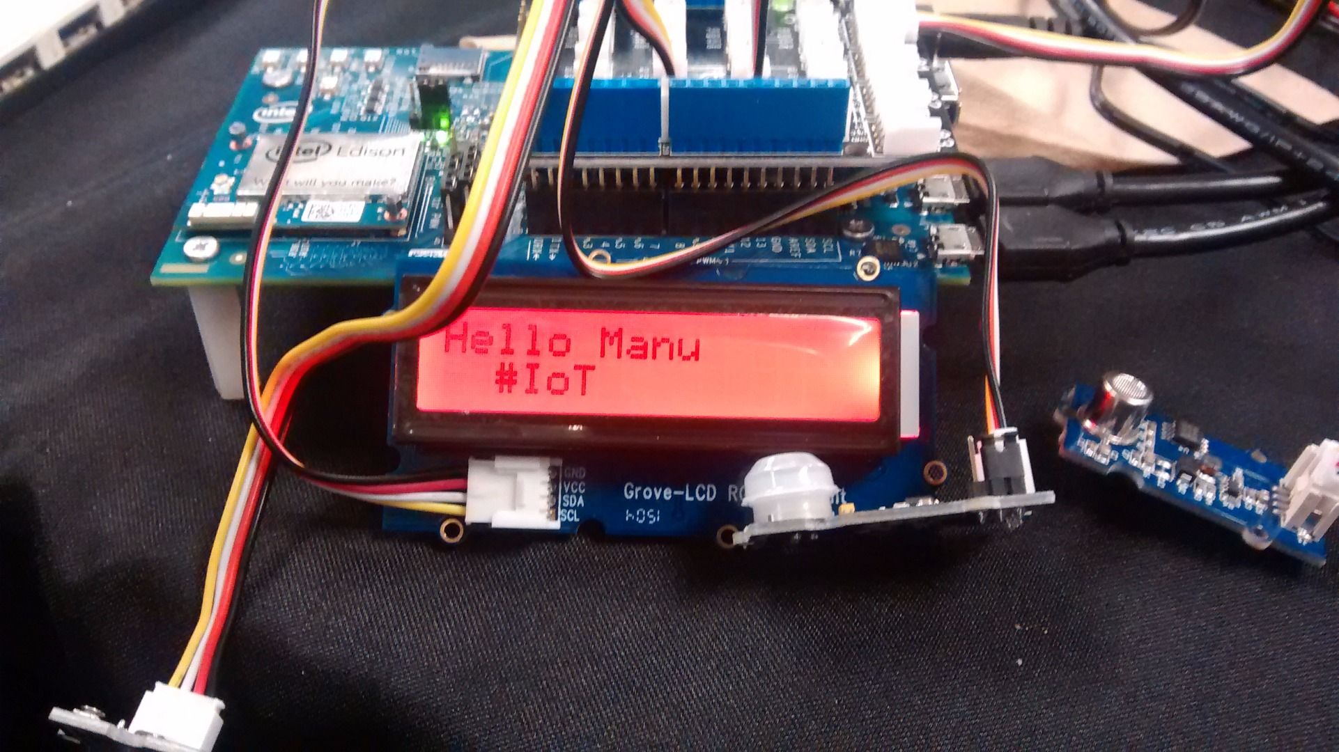 Edison-Smoke-Human-Detect System Using Twilio (Python) : 4 Steps - Instructables
