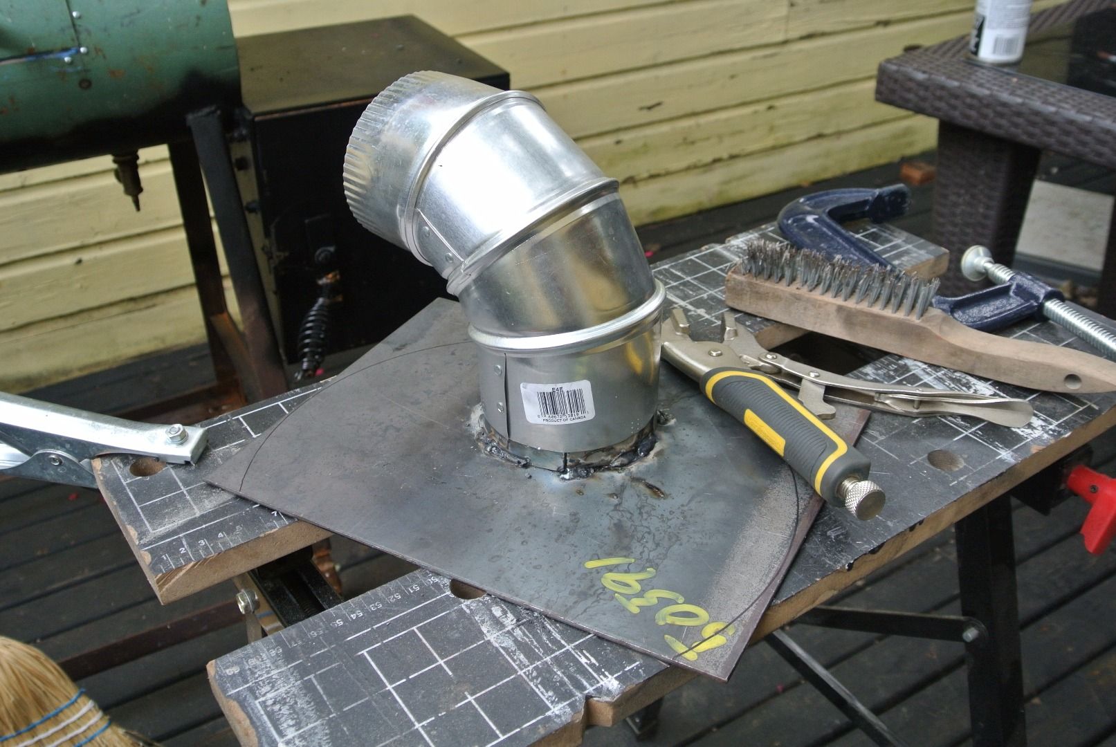 How to Build a Reverse Flow Offset Smoker : 7 Steps (with Pictures ...