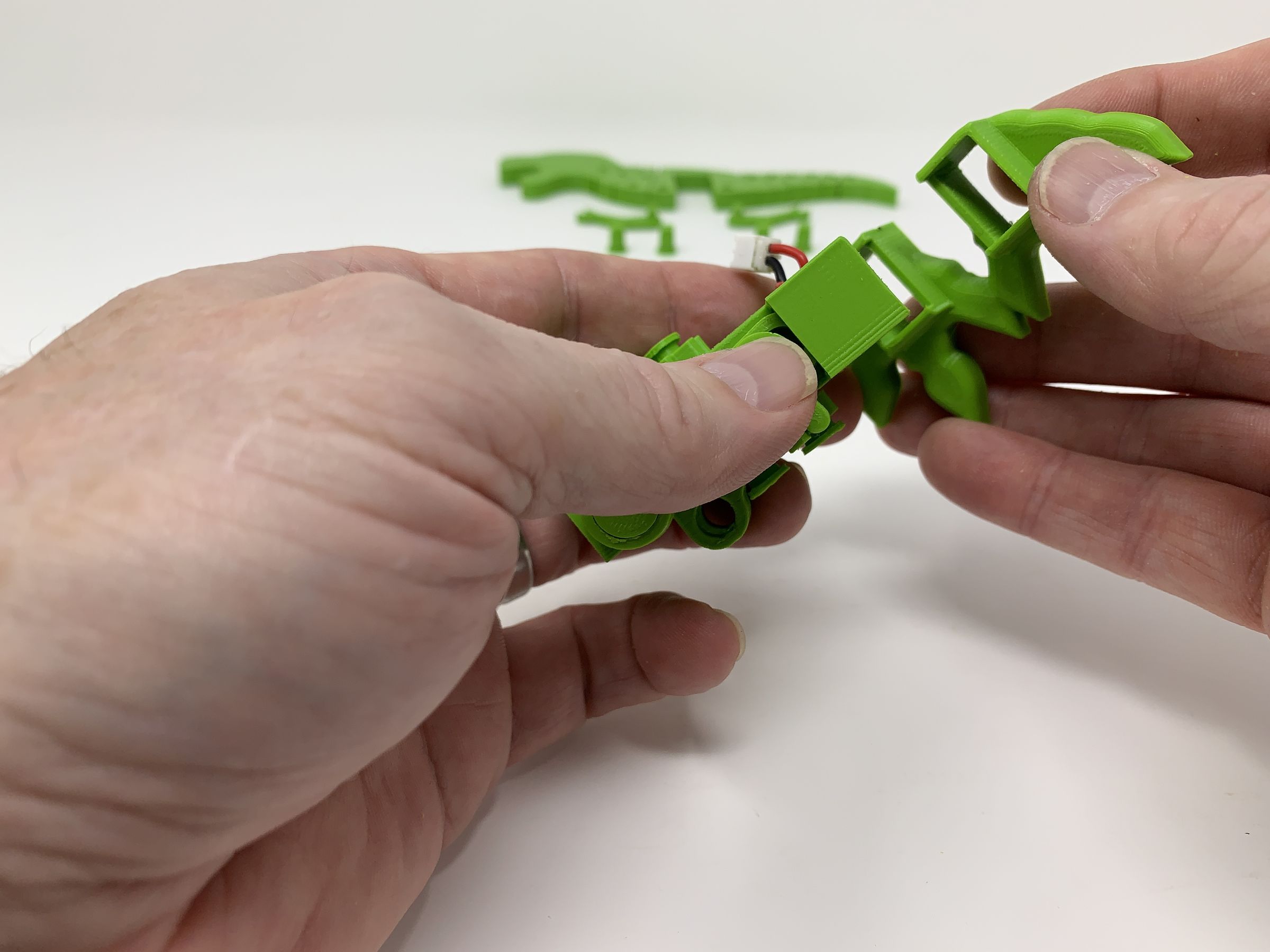 Motorized, Articulated T Rex(ish) Pin Walker : 7 Steps (with Pictures ...