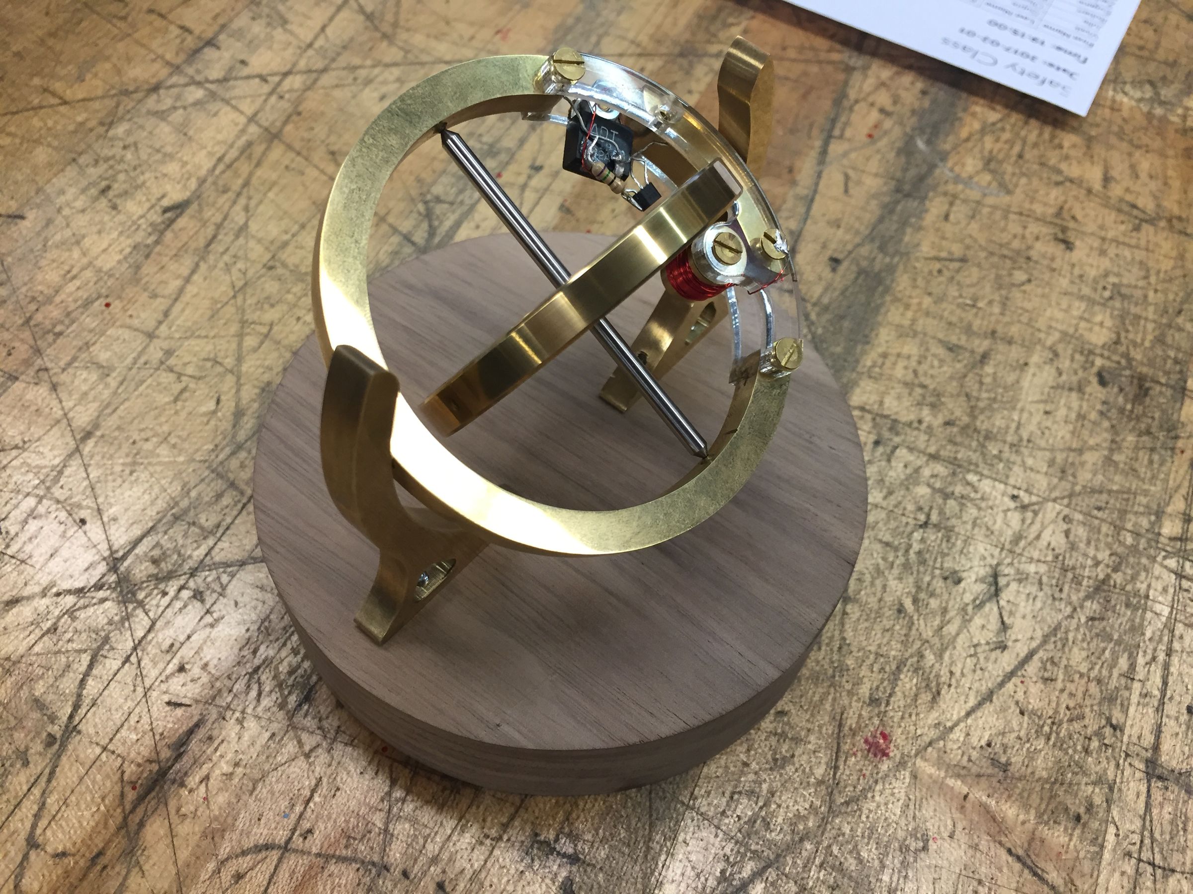 Self Spinning Gyroscope : 12 Steps (with Pictures) - Instructables