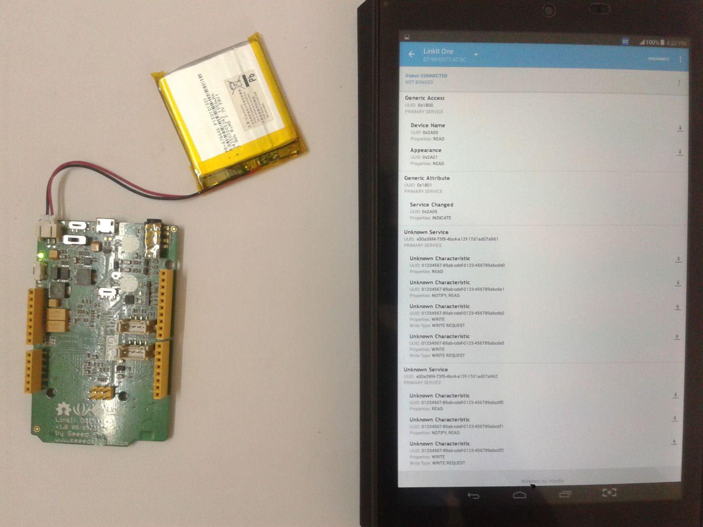 LinkIt One : GATT Server Intro : 6 Steps - Instructables