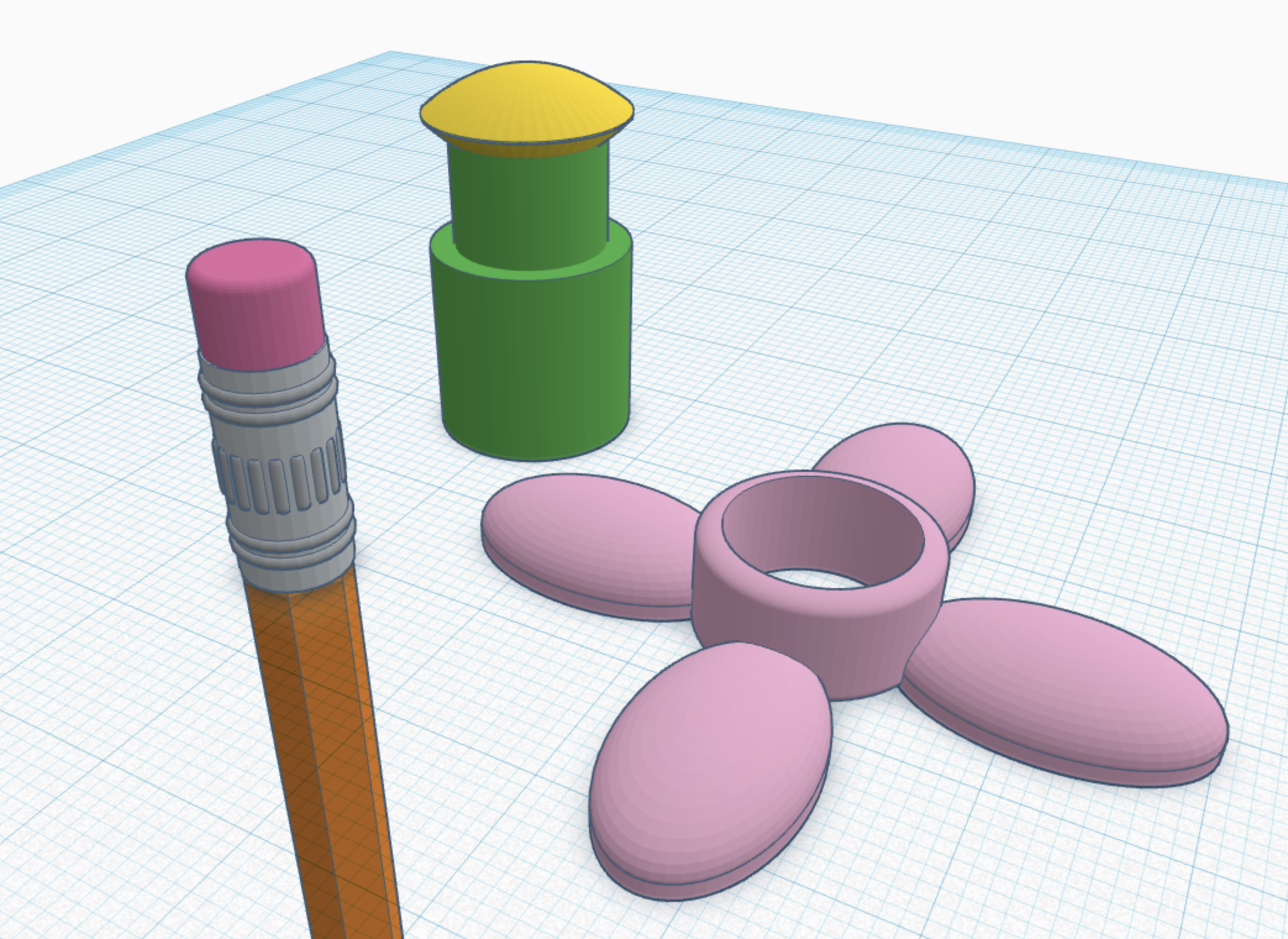 3D Printed Pencil Topper + Fidget Toy : 5 Steps (with Pictures ...