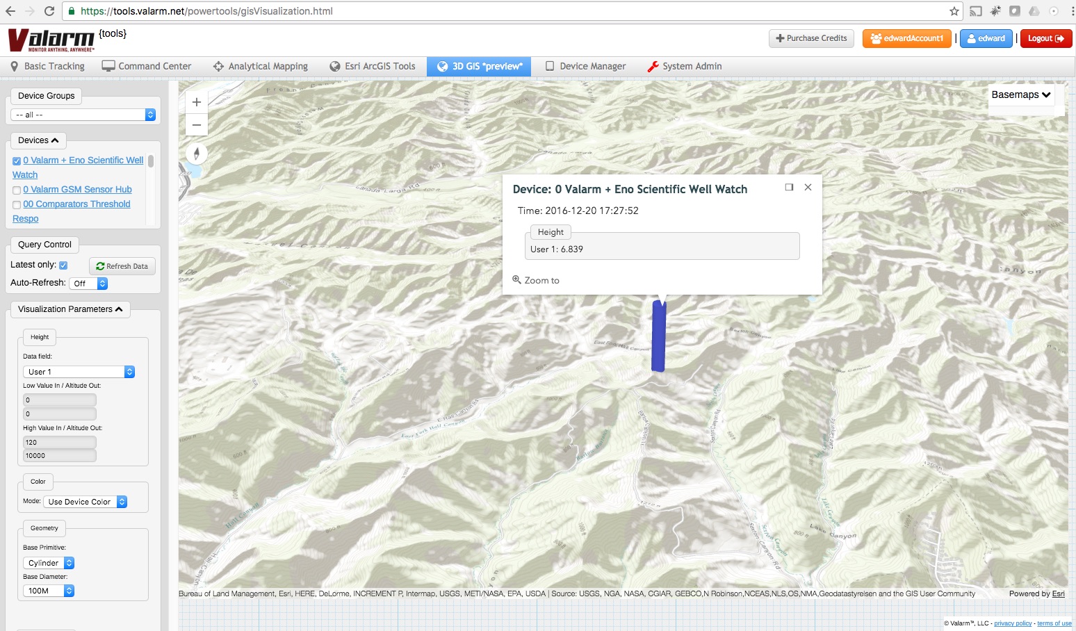 How to Monitor Water Level Sensors With Tools.Valarm.net + Eno Scientific Well Watch Sonic Water ...