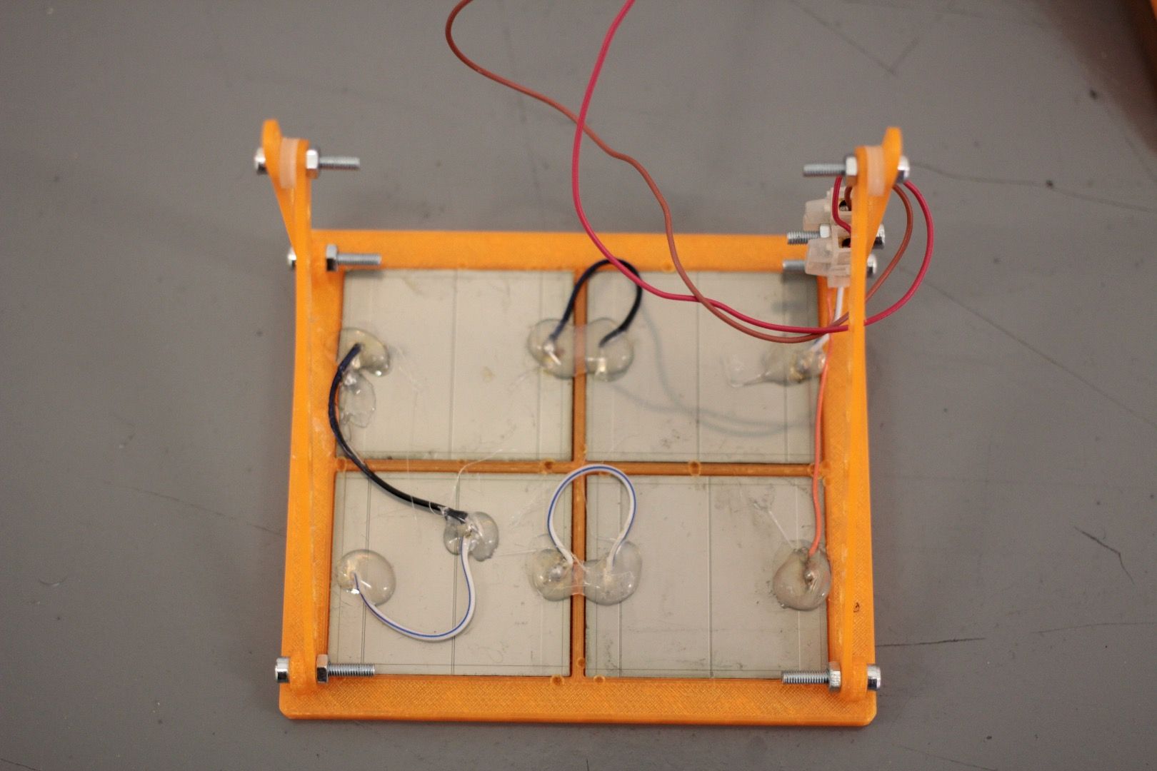 3D Printed 2x2 Solar Cell Panel : 4 Steps (with Pictures) - Instructables