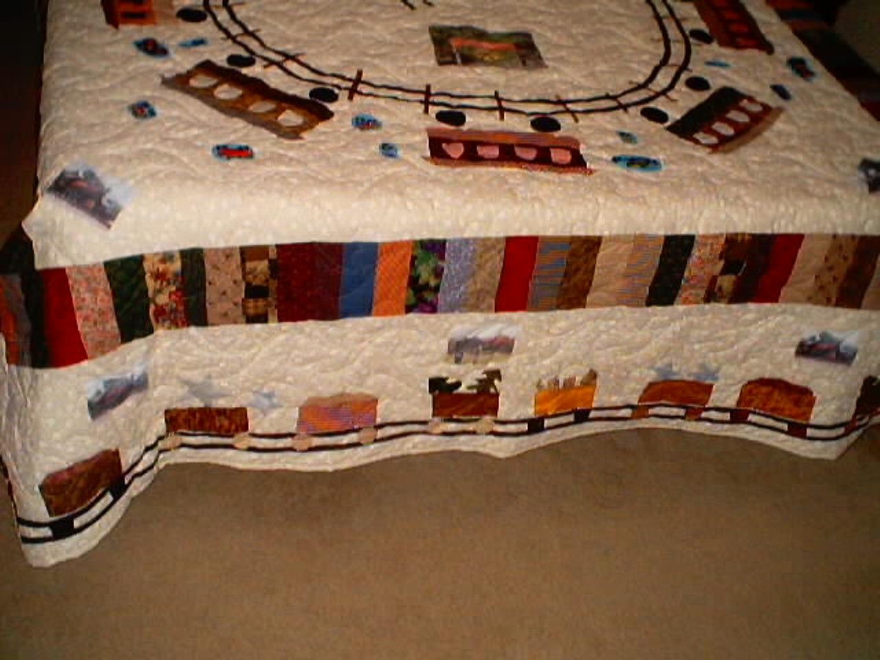 Queen Size Train Quilt - Instructables