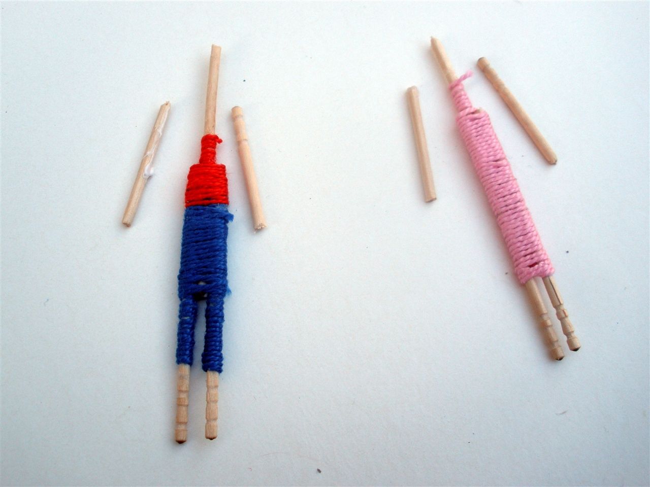Boy and Girl Mini Toothpick Dolls : 3 Steps (with Pictures) - Instructables