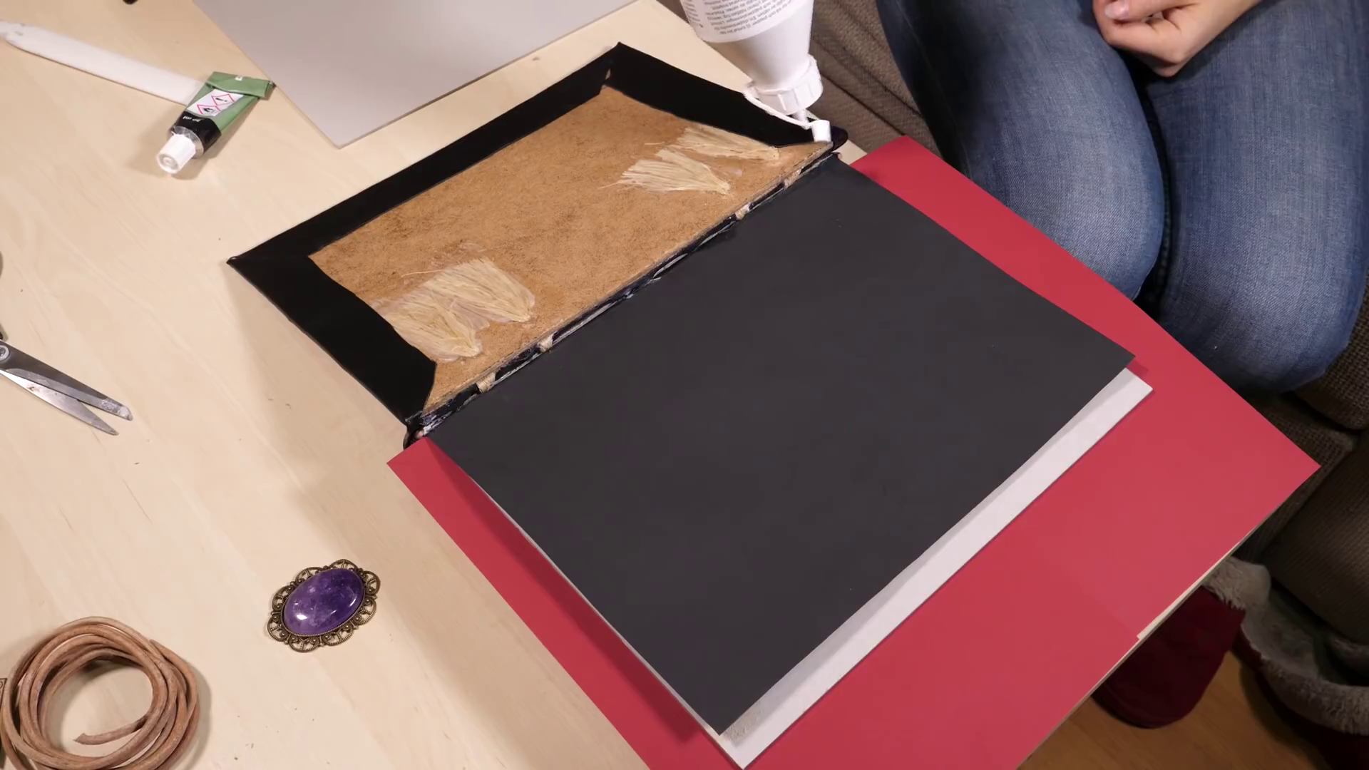 Black Magic Leather Grimoire - Bookbinding Tutorial : 17 Steps (with Pictures) - Instructables