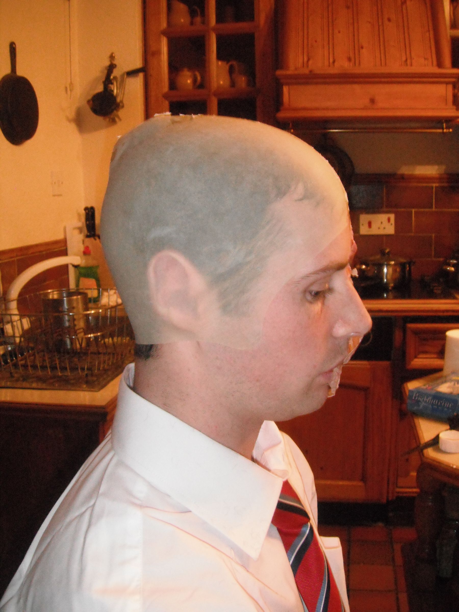 " Two Faced Harvey Make Up and Costume" : 5 Steps (with Pictures ...