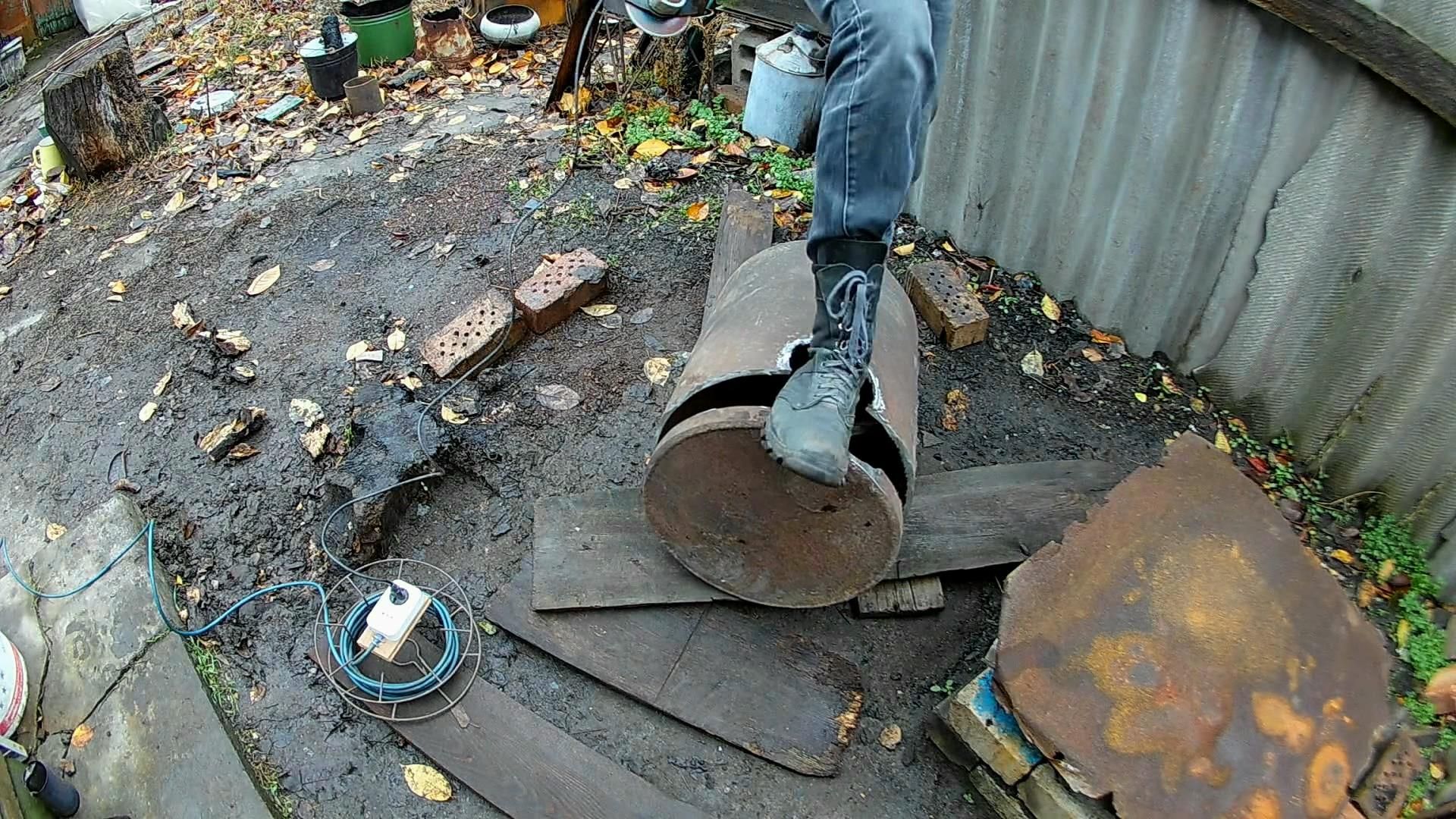 Smelting Furnace. Project "Big Smelter". Making Outer Skin - Part 1 of ...