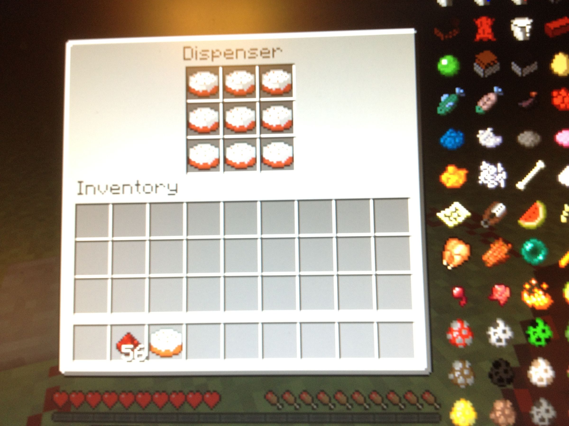 Dispenser Crafting Recipe