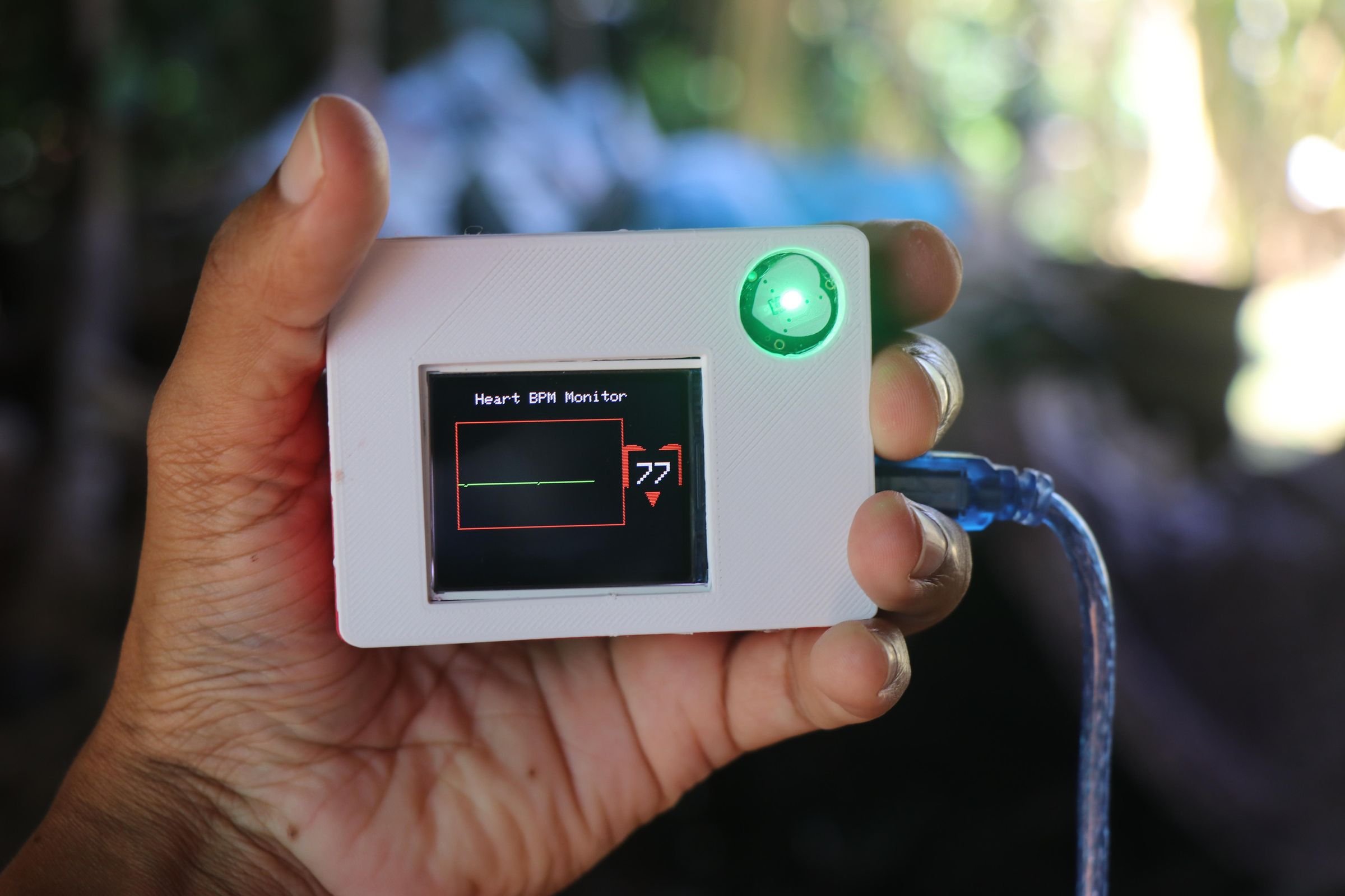 How to Make Pulse Rate Monitor Using Arduino : 4 Steps (with Pictures ...