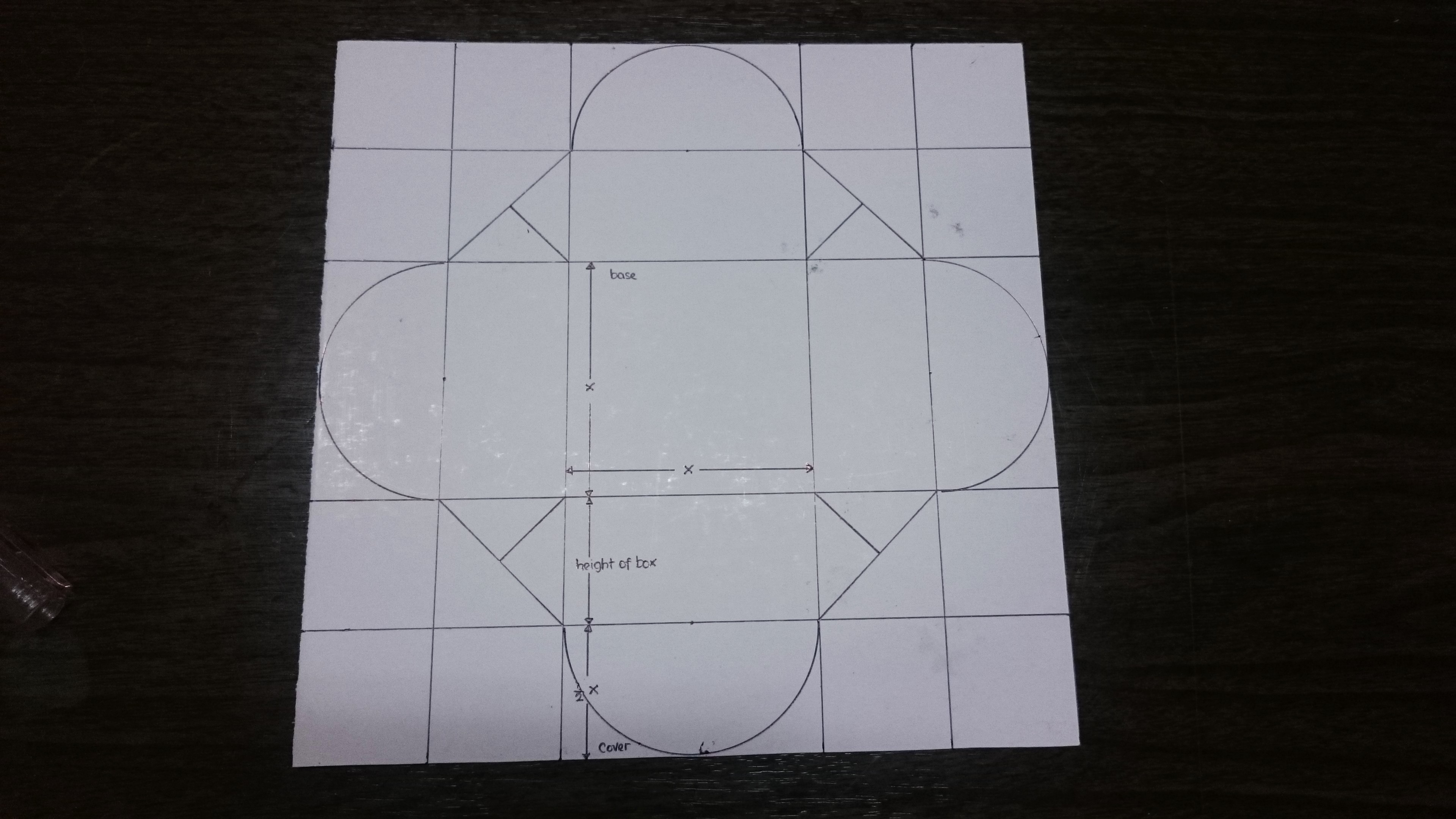 Gift Box : One Piece No Glue : 5 Steps (with Pictures) - Instructables