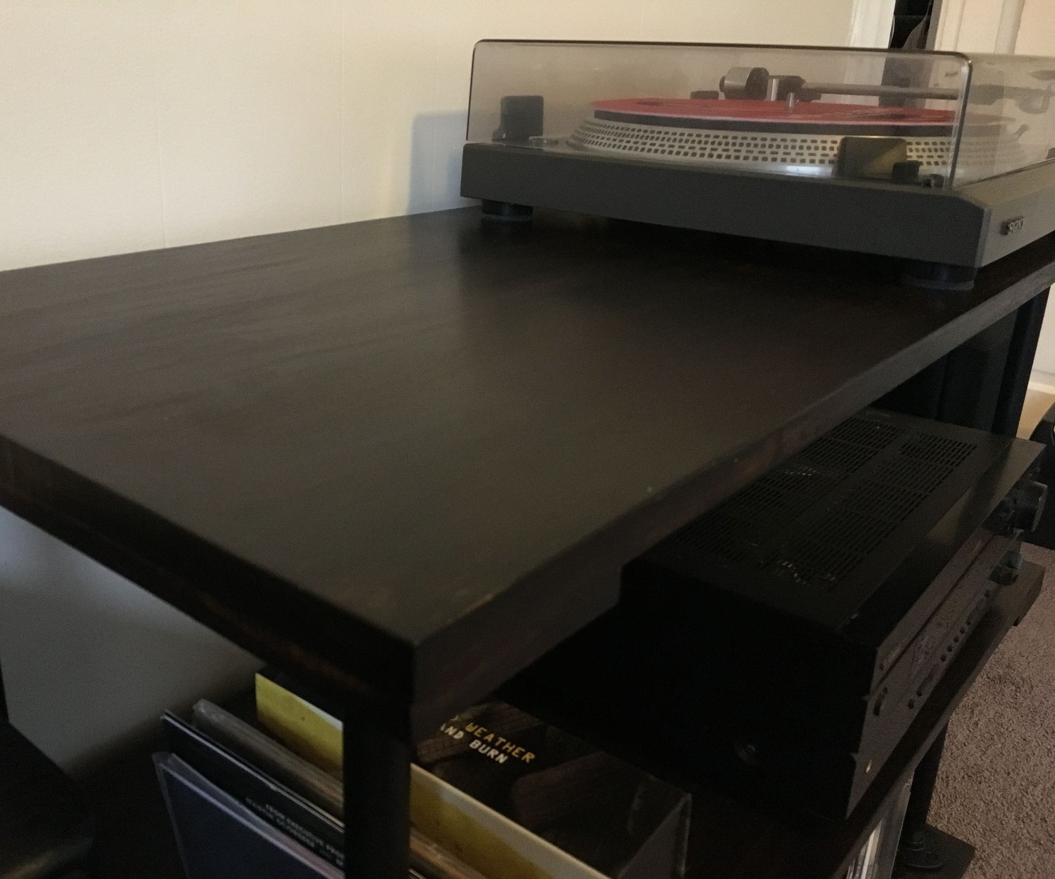 Industrial Record / Turntable Shelf : 9 Steps (with Pictures ...