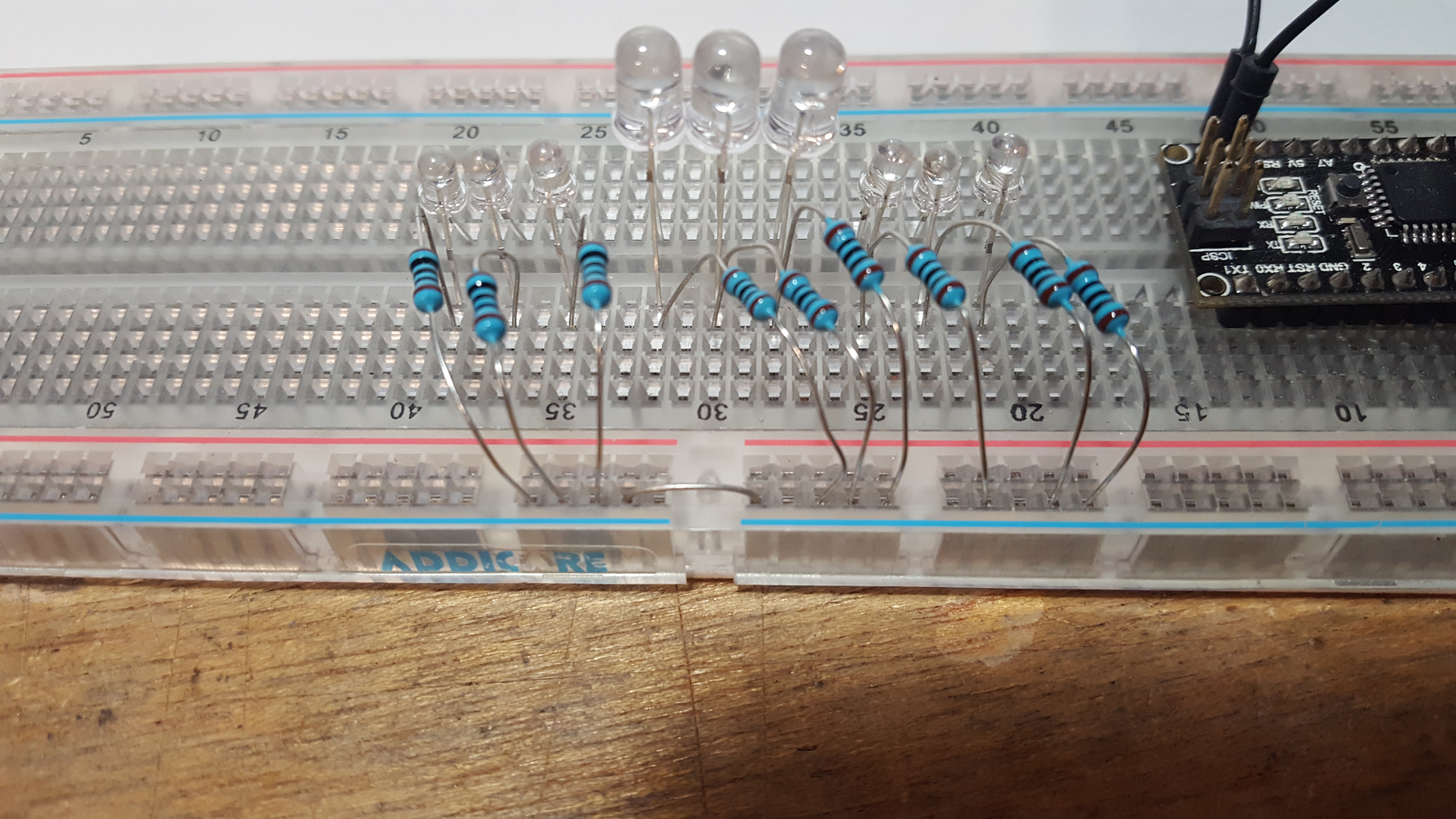 Switching 3 Banks of LEDs With One Switch and Visuino - Visuino - Visual Development for Arduino