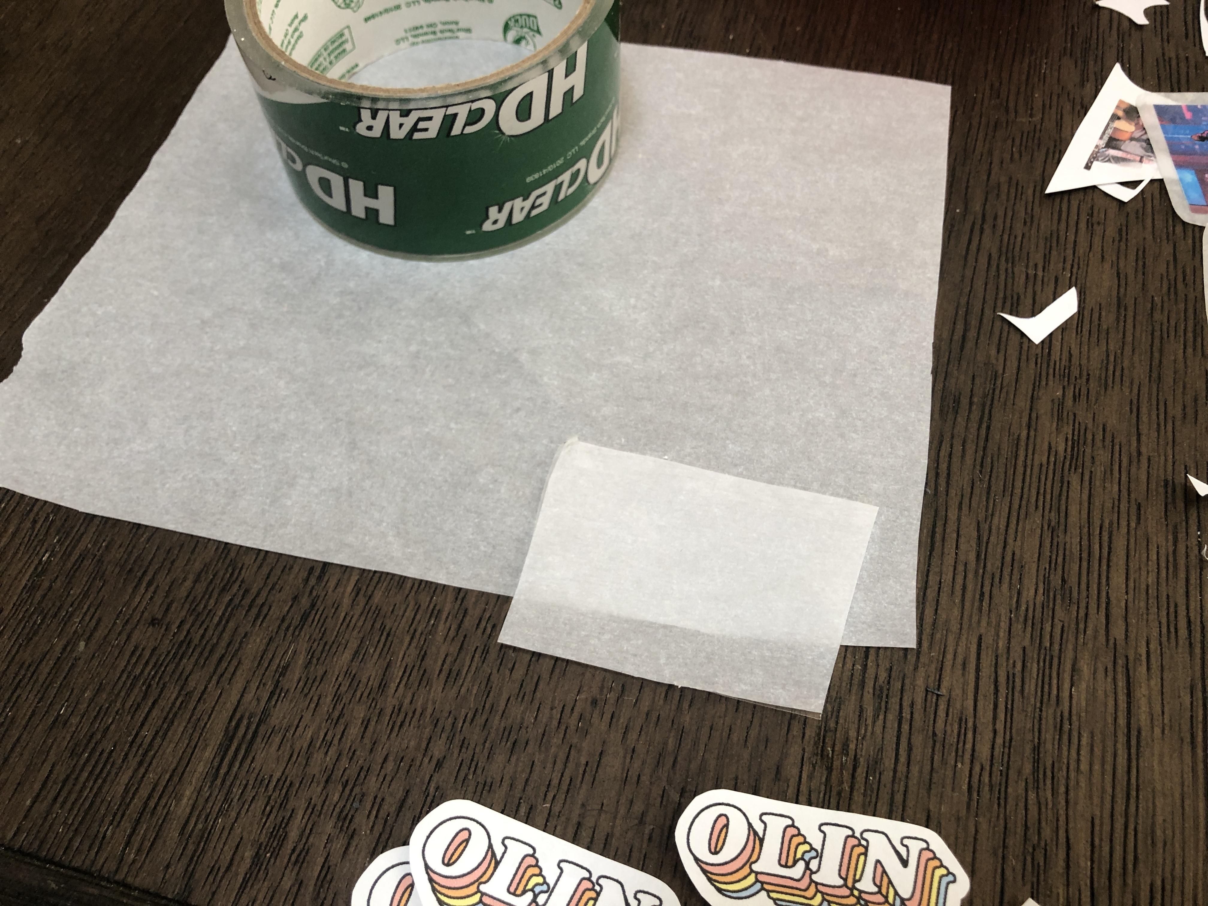 Waterproof Stickers Using Only Household Materials : 9 Steps ...