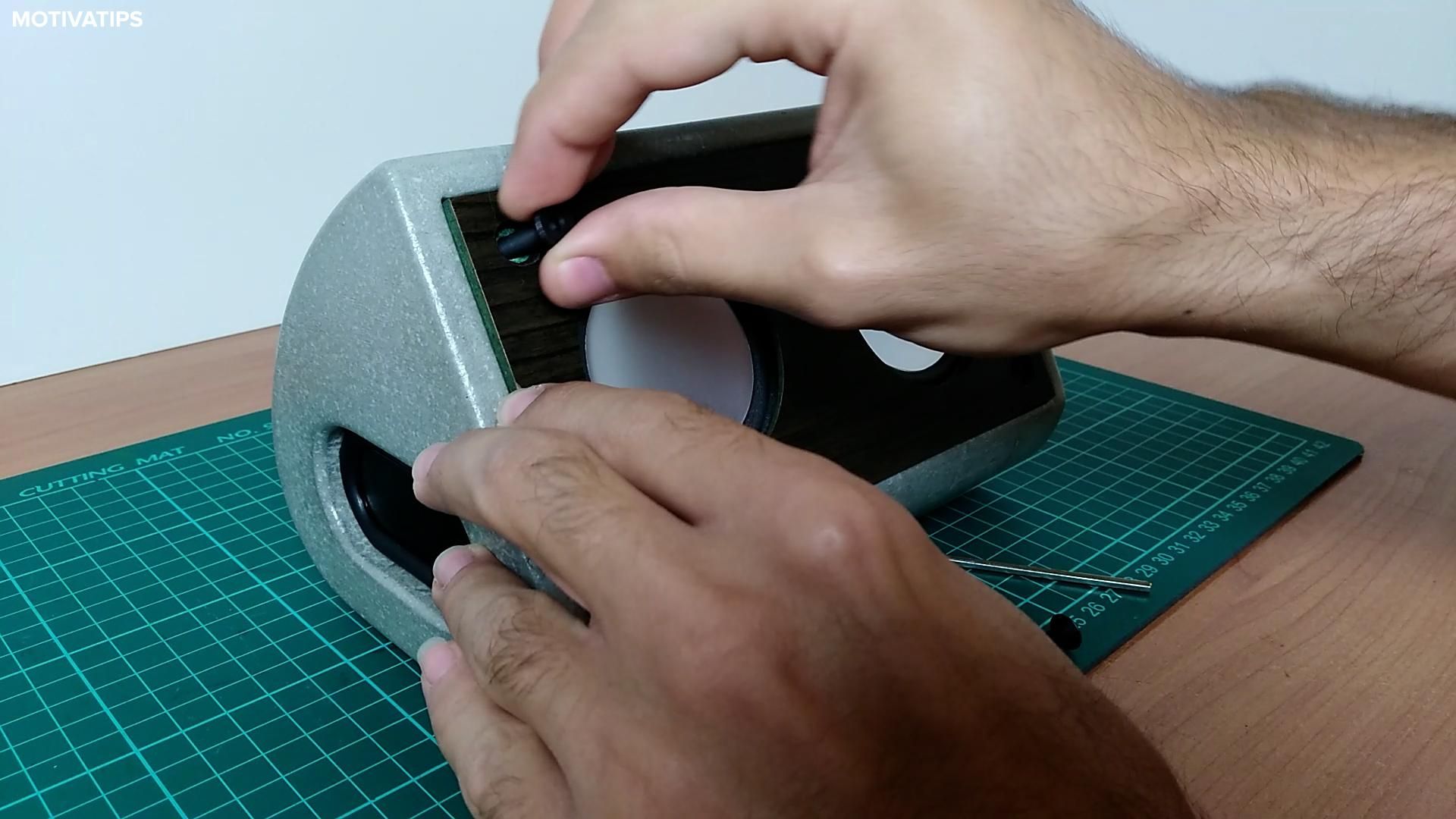 Concrete Bluetooth Stereo Speaker V2 : 5 Steps (with Pictures ...