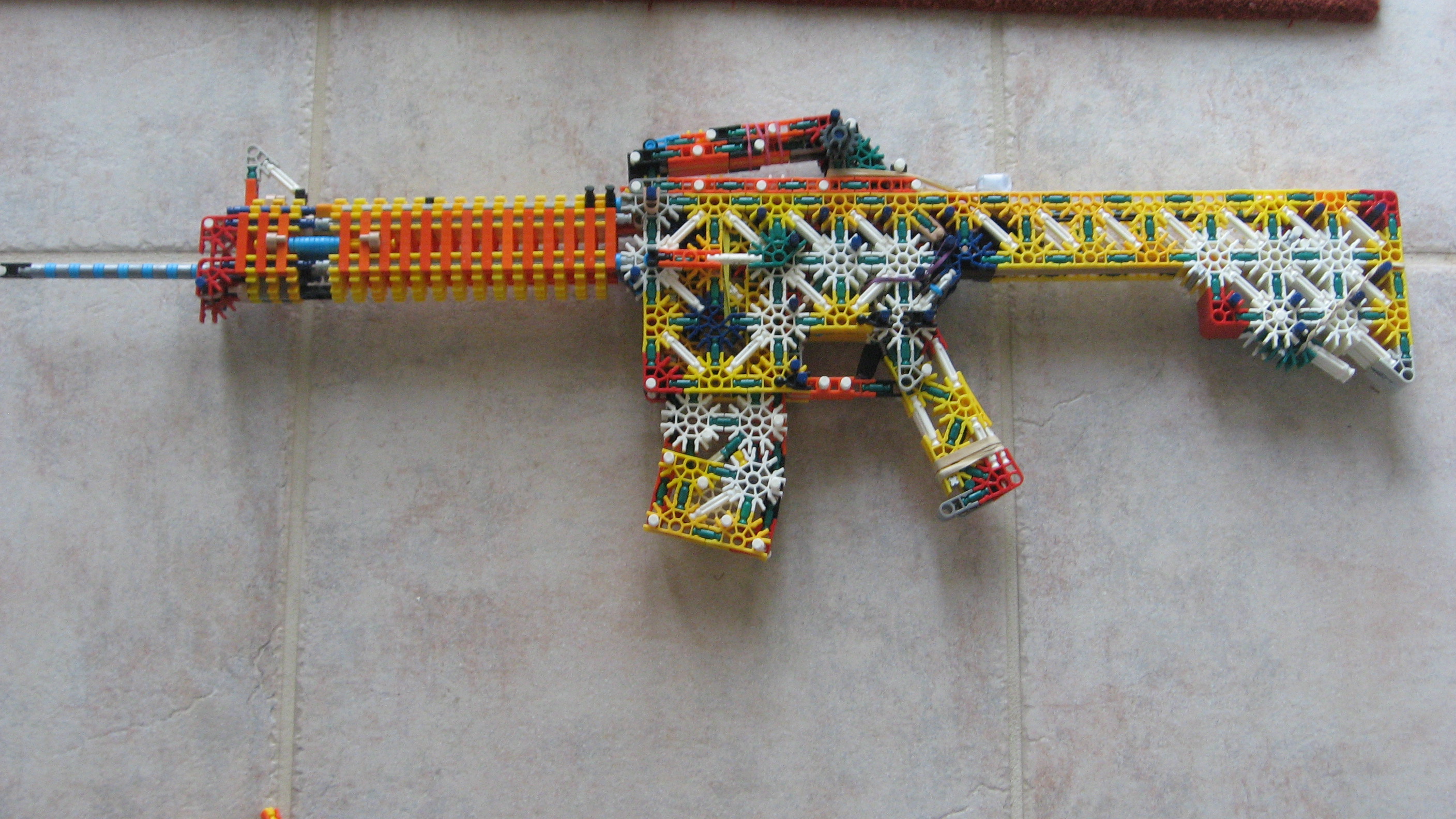 Knex M4A1 3.5 SOPMOD *UPDATE* - Instructables