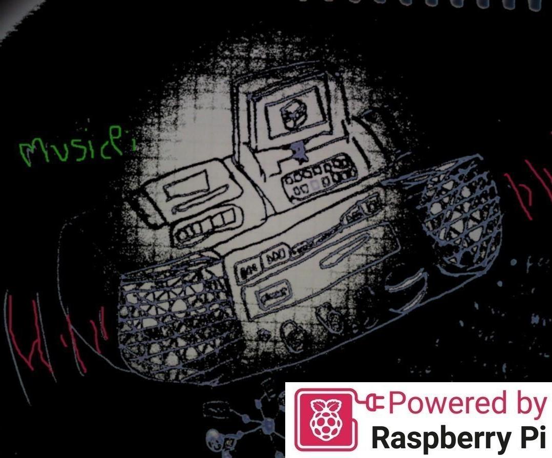 Custom Raspberry Pi Music Player Powered by Raspberry Pi, Fueled by ...