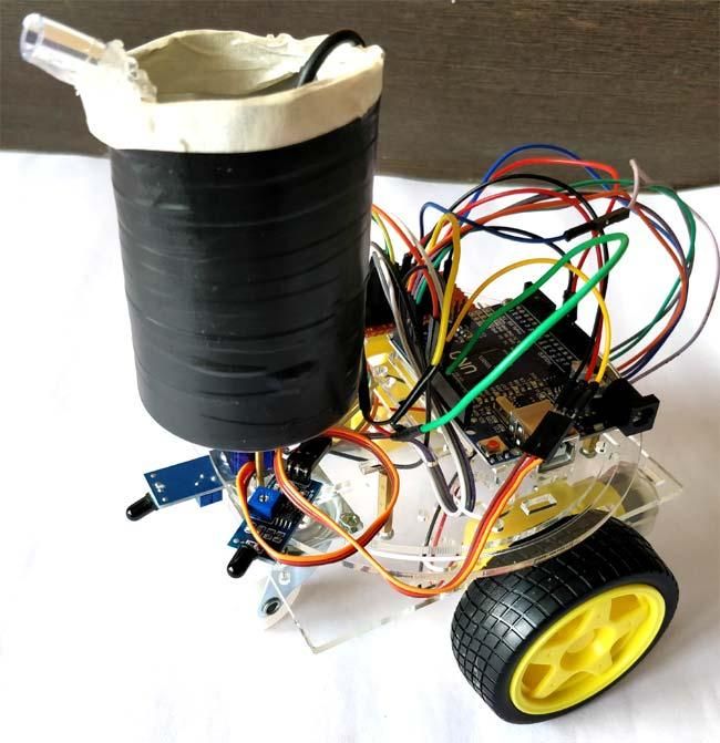 DIY Arduino Fire Fighting Robot: Build Your Own Automated Fire Rescue ...