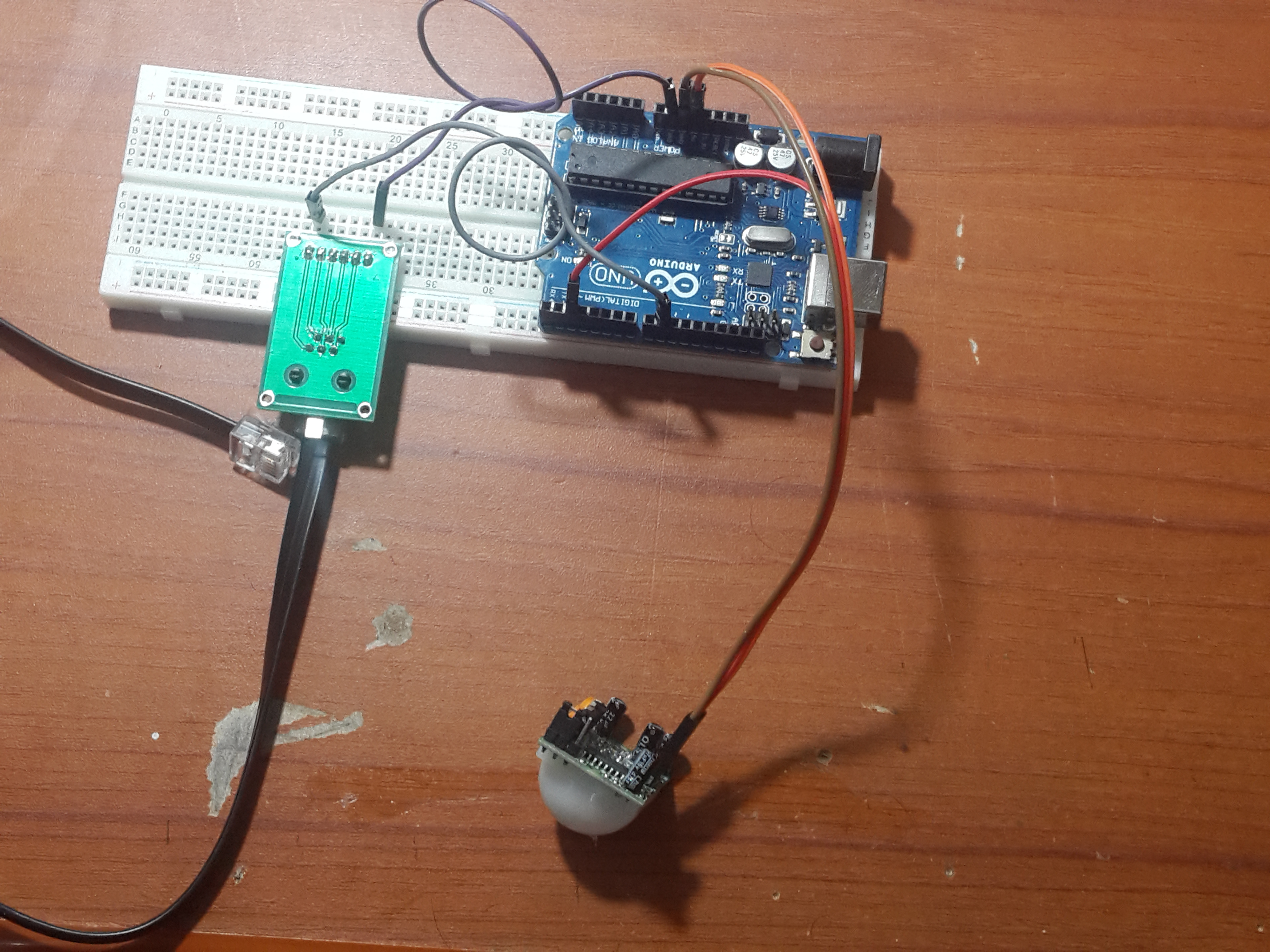 Arduino Board and PIR Motion Sensor Control AC Lamp : 4 Steps (with ...