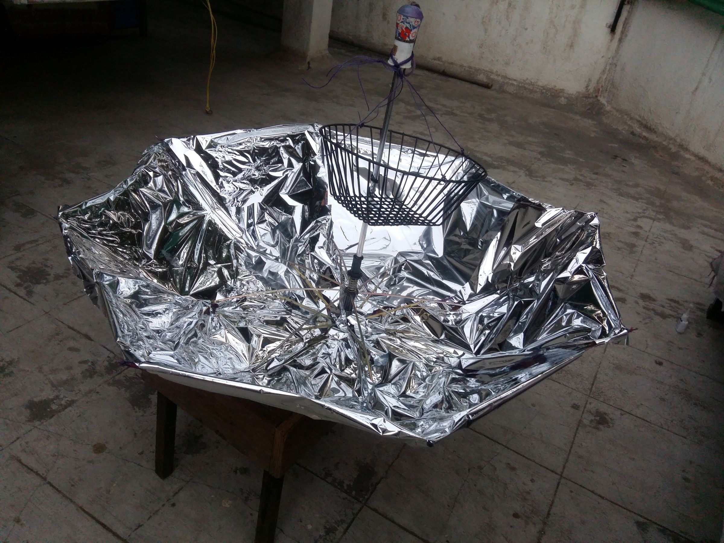 Umbrella Solar Cooker : 8 Steps - Instructables