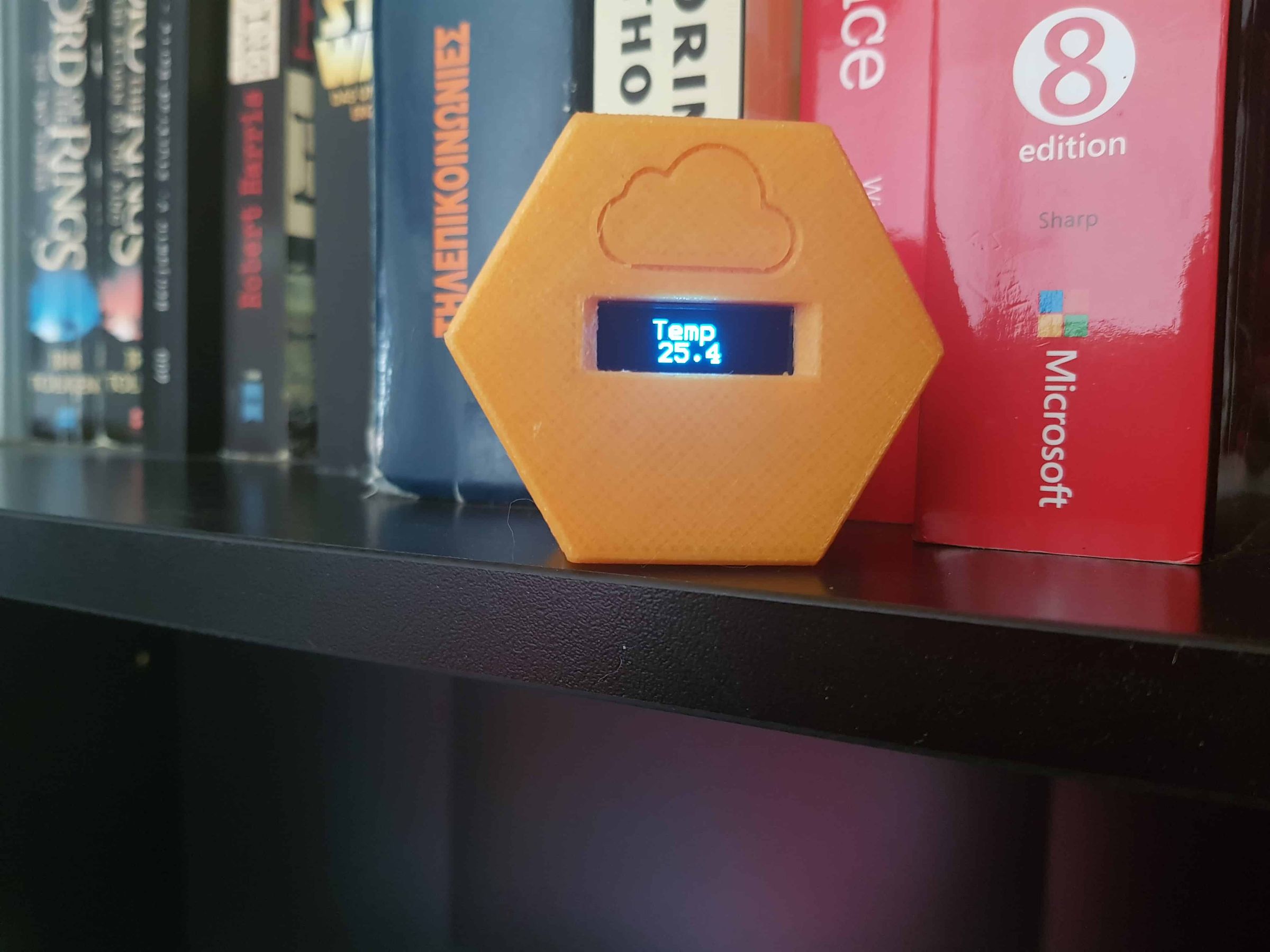 Digital Temperature Widget / Home Thermometer : 7 Steps - Instructables