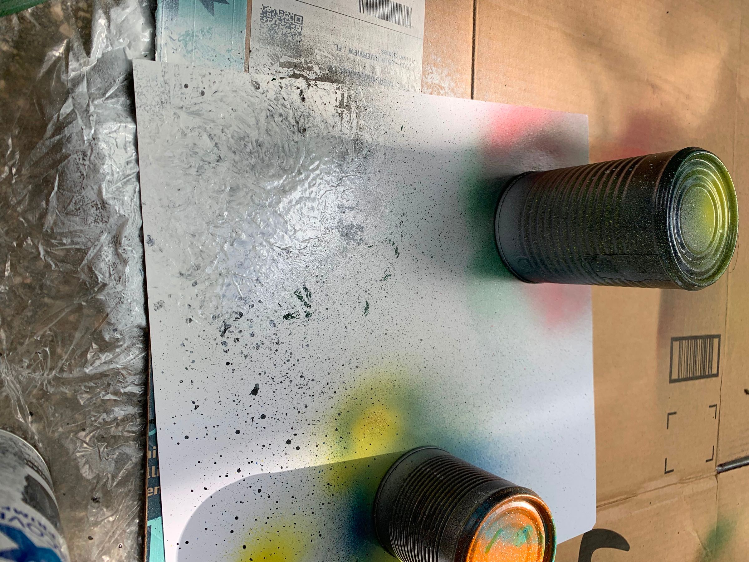 How to Make Spray Paint Art for Beginners : 11 Steps (with Pictures ...
