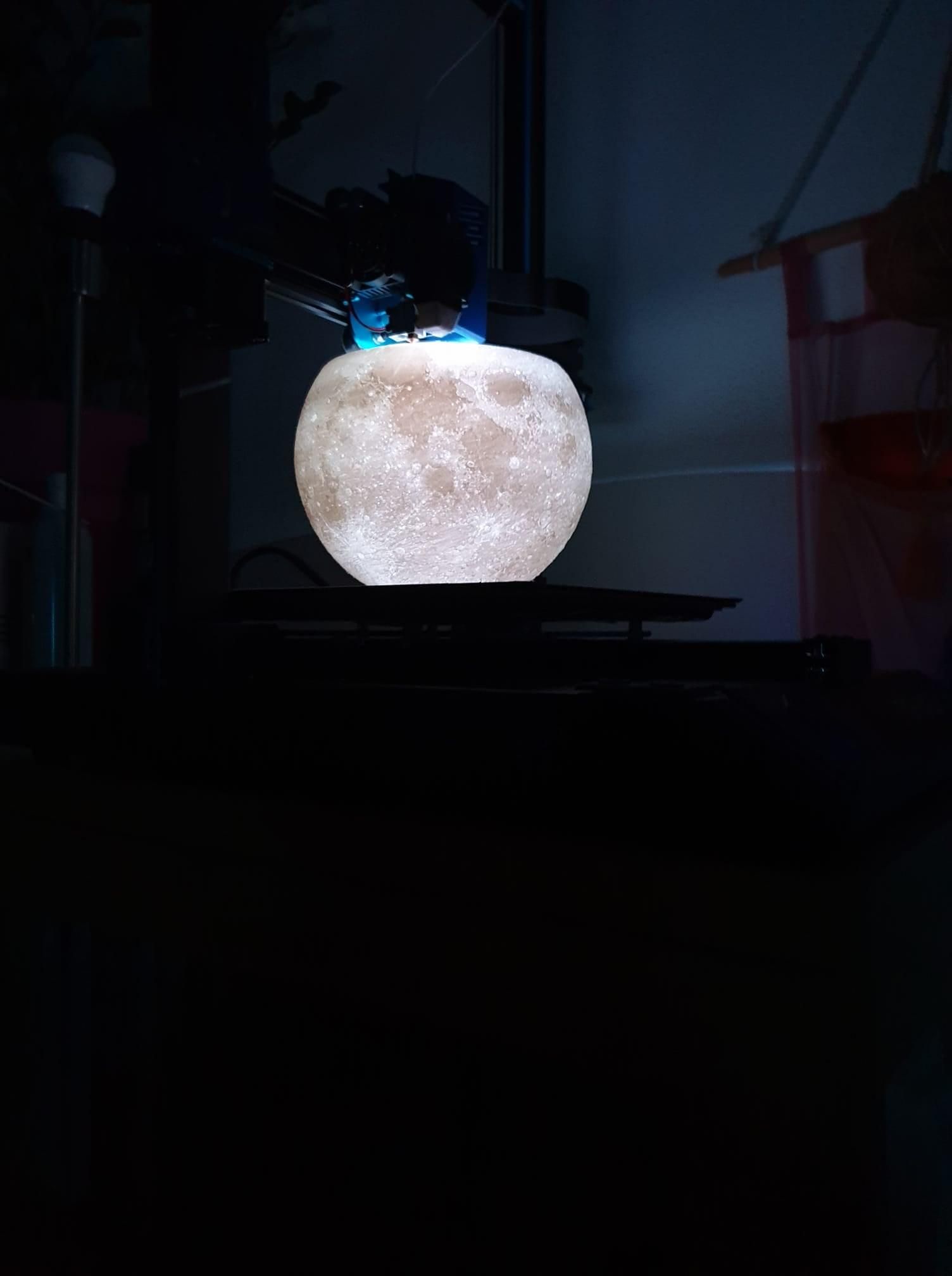 Progressive Detail Moon Lamp : 23 Steps (with Pictures) - Instructables