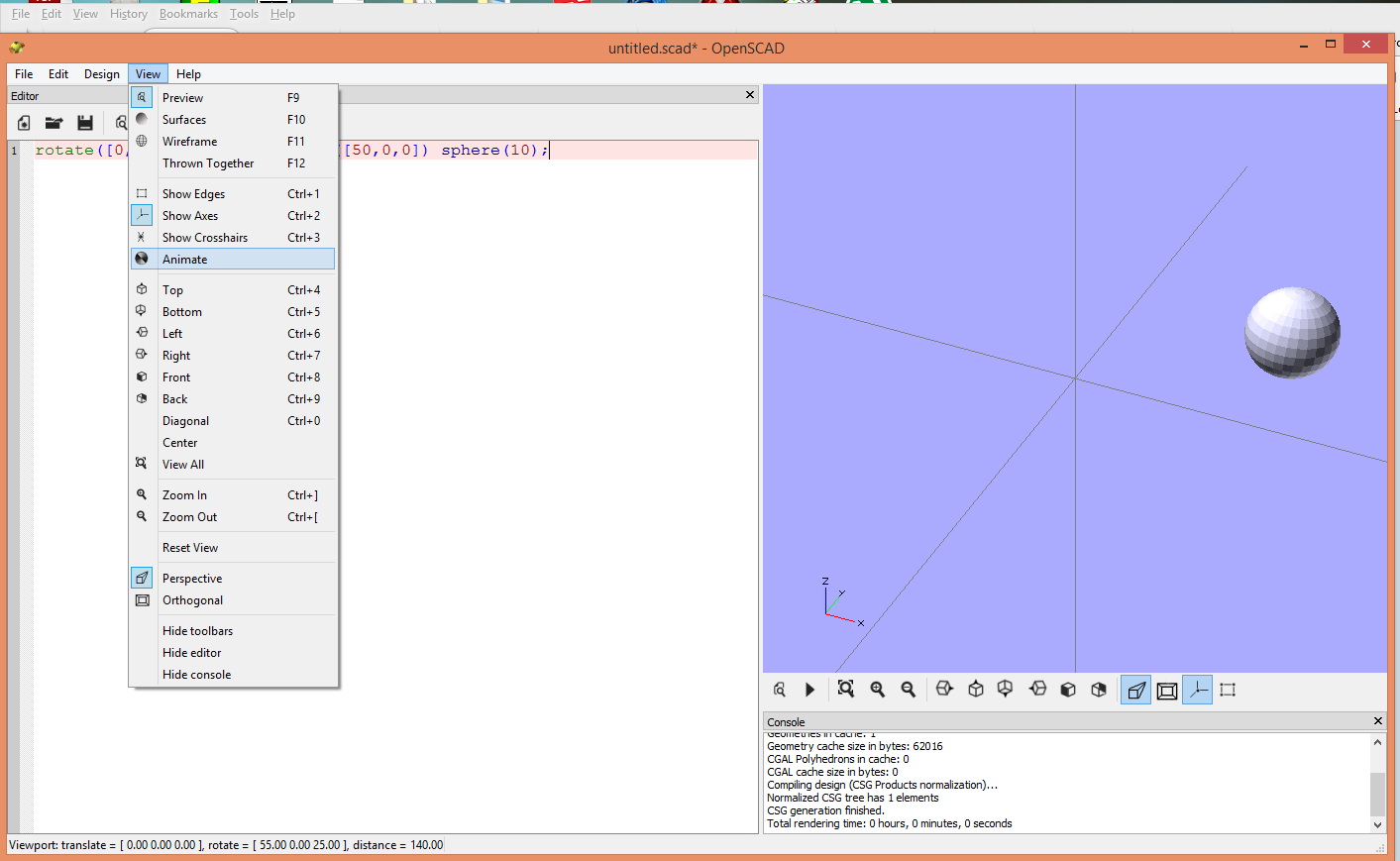 Animating With OpenSCAD : 8 Steps - Instructables