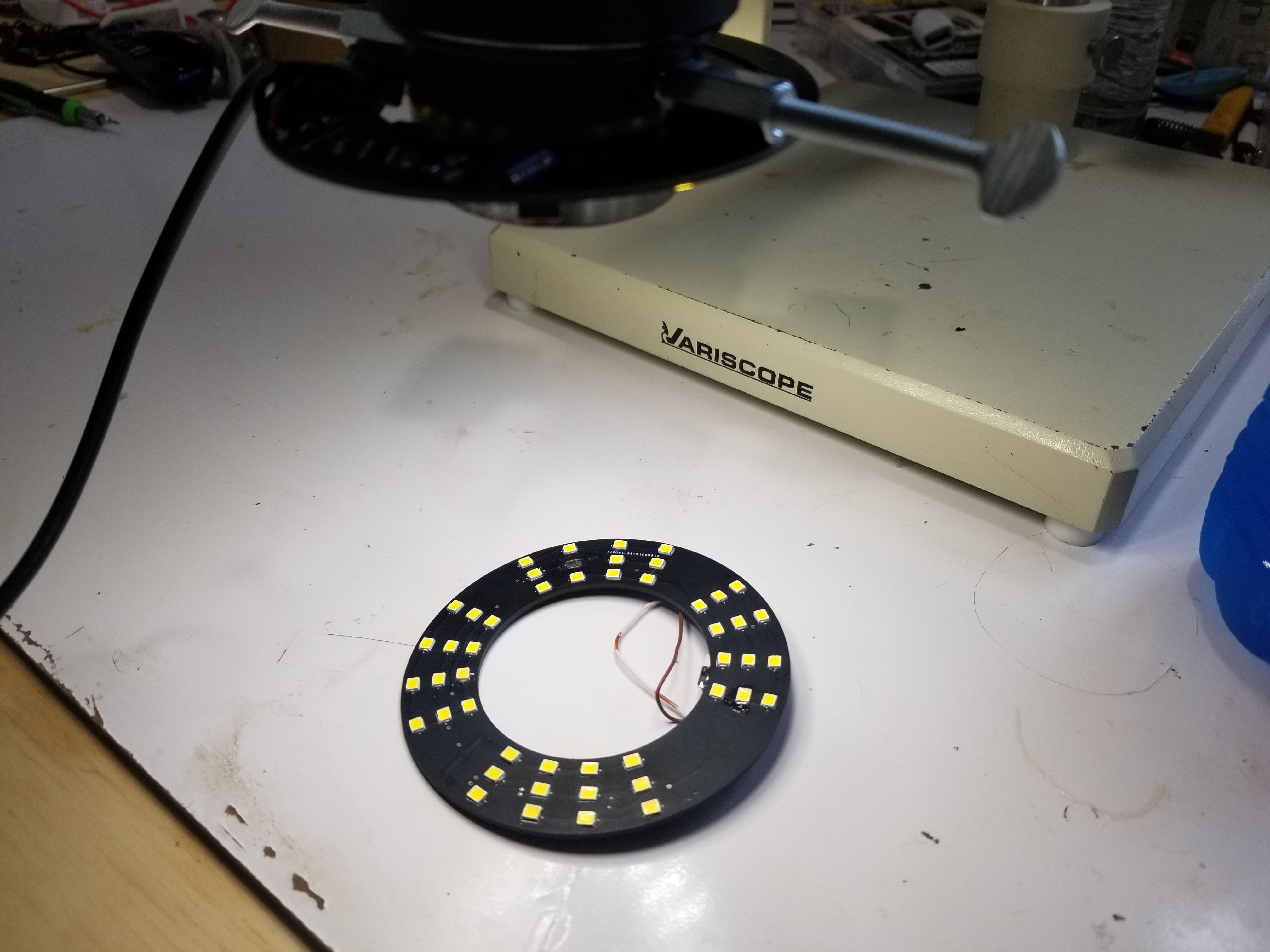 DIY LED Ring Light PCB for Microscopes! : 6 Steps (with Pictures ...