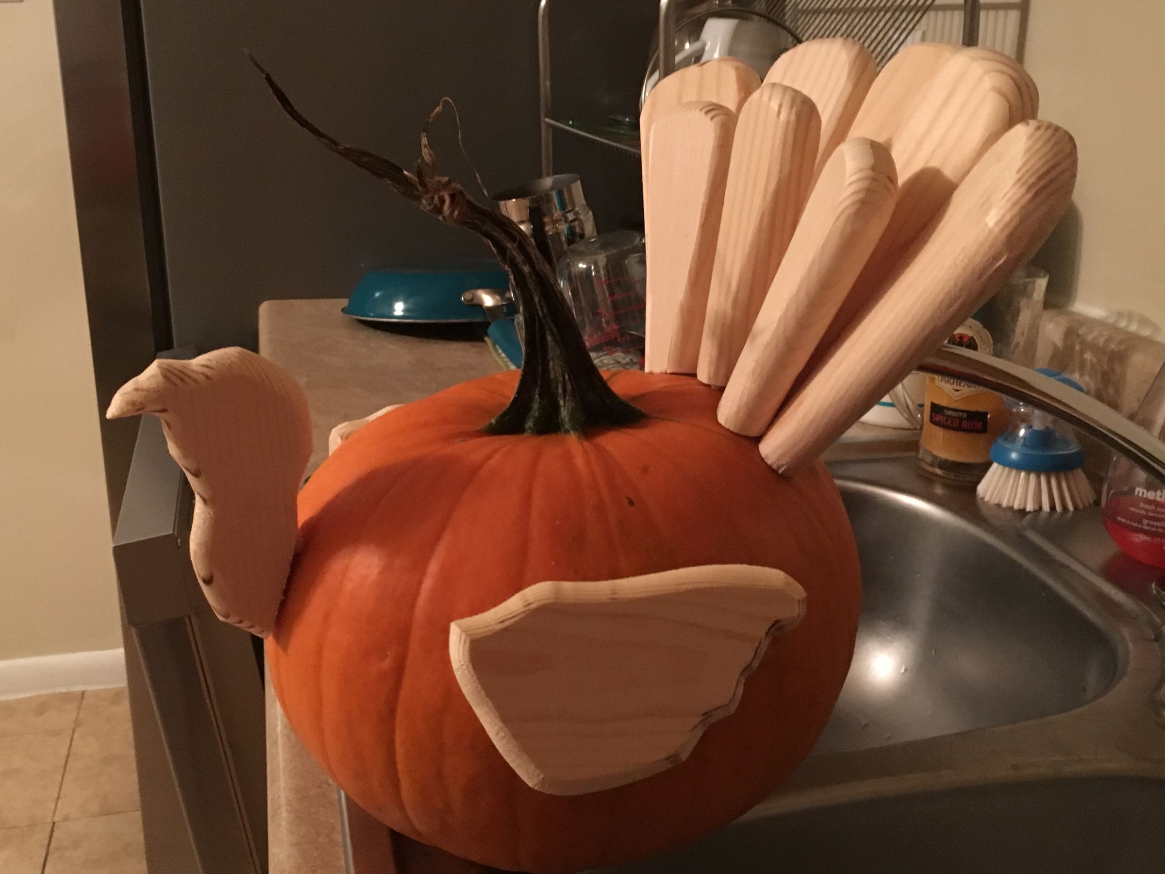 Pumpkin Turkey : 14 Steps (with Pictures) - Instructables
