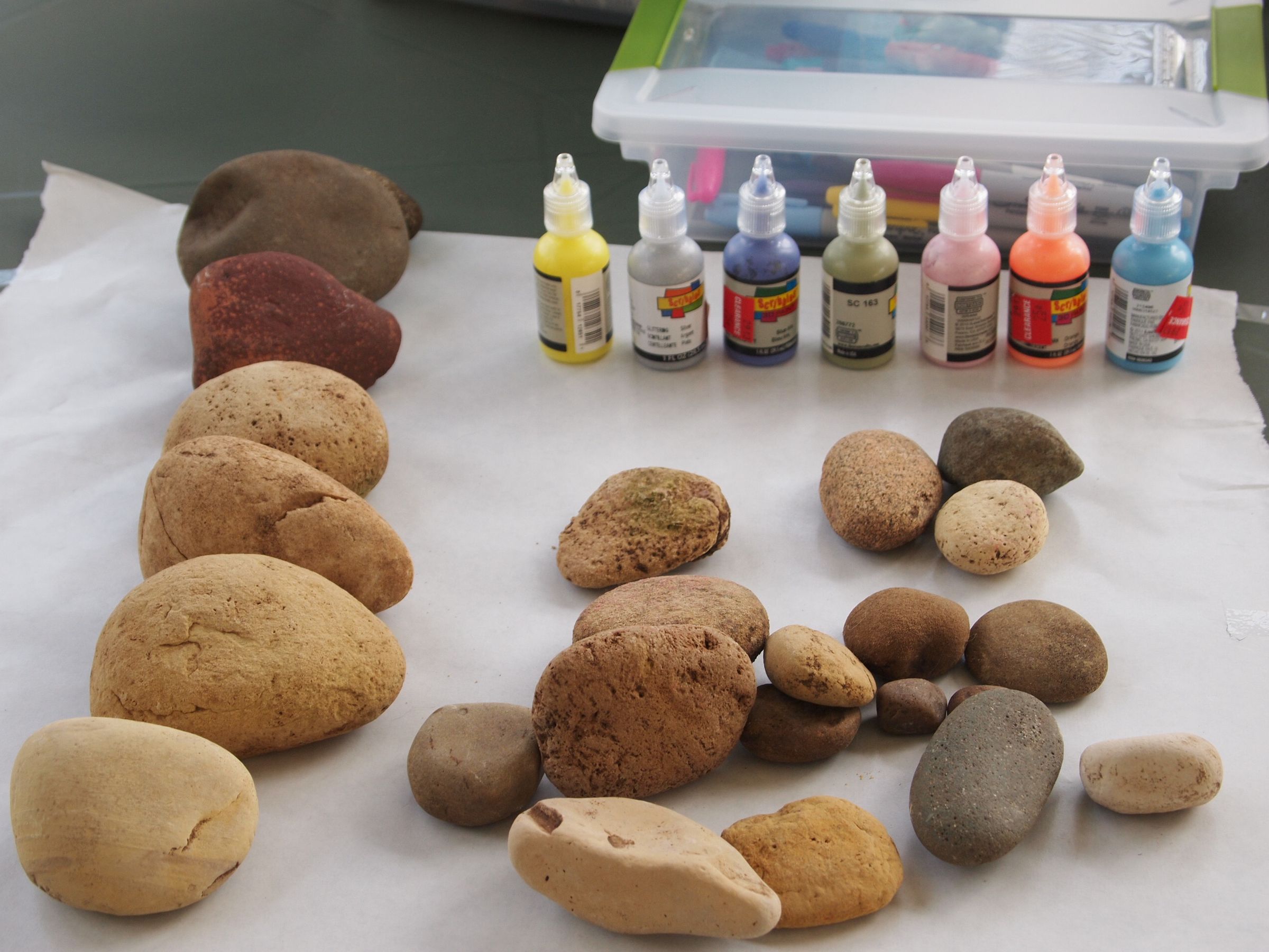 Painted Rock Garden Markers - Instructables