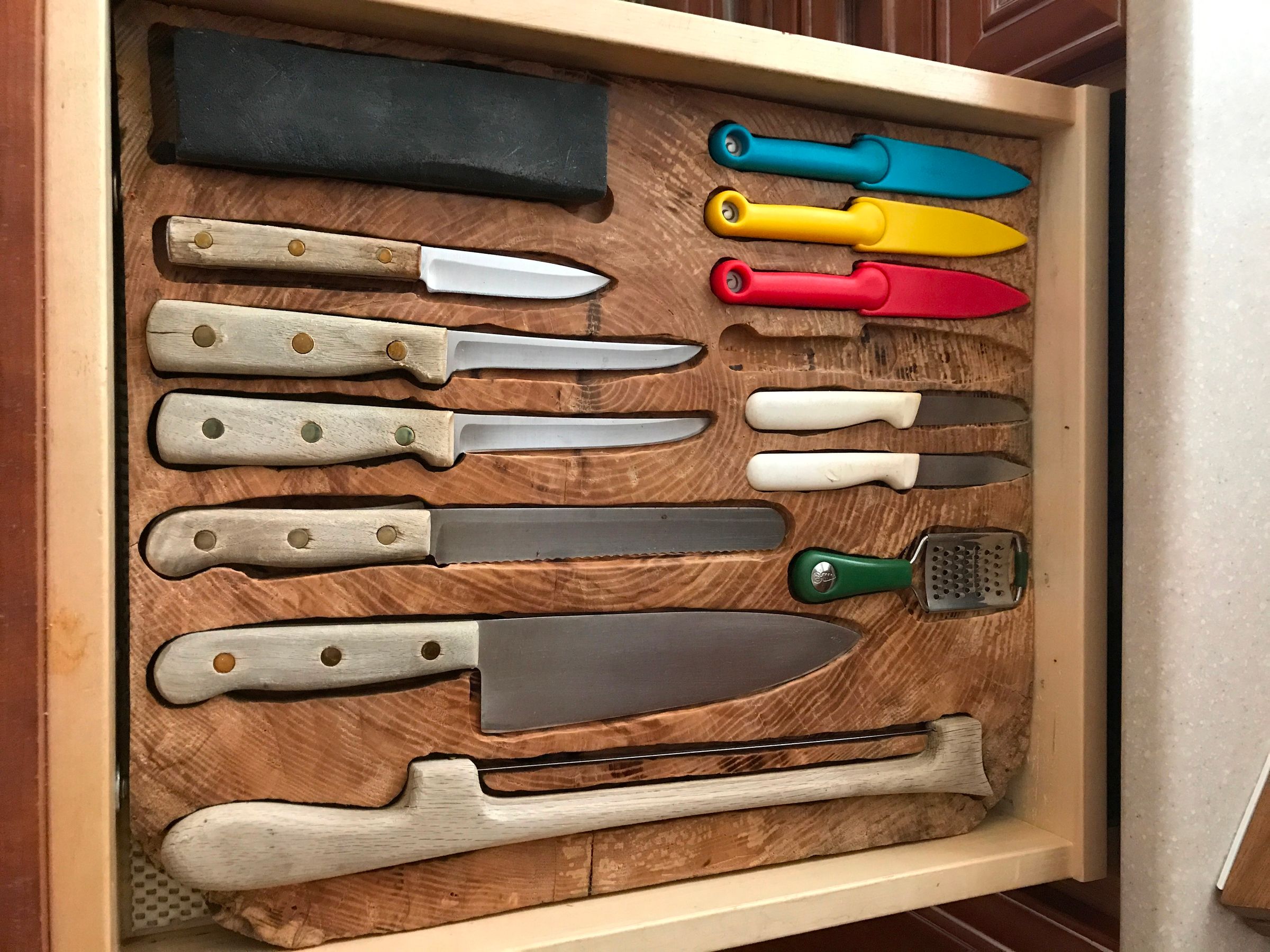In-drawer Knife Organizer : 8 Steps (with Pictures) - Instructables
