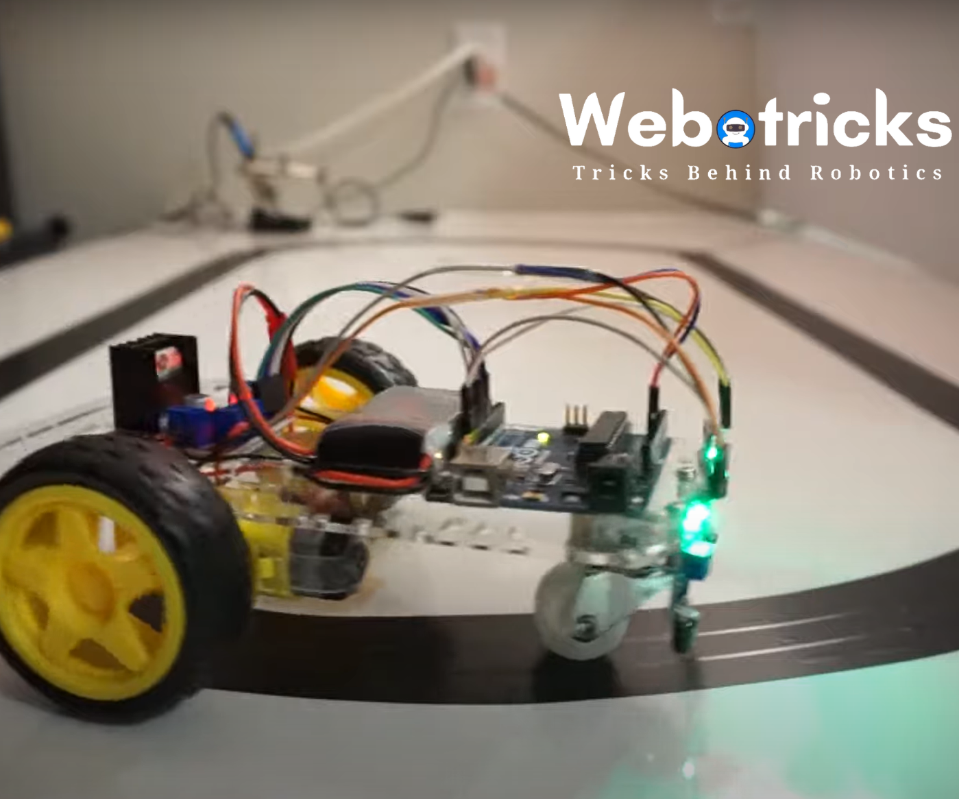 Line Follower Robot Using Arduino 5 Steps Instructables