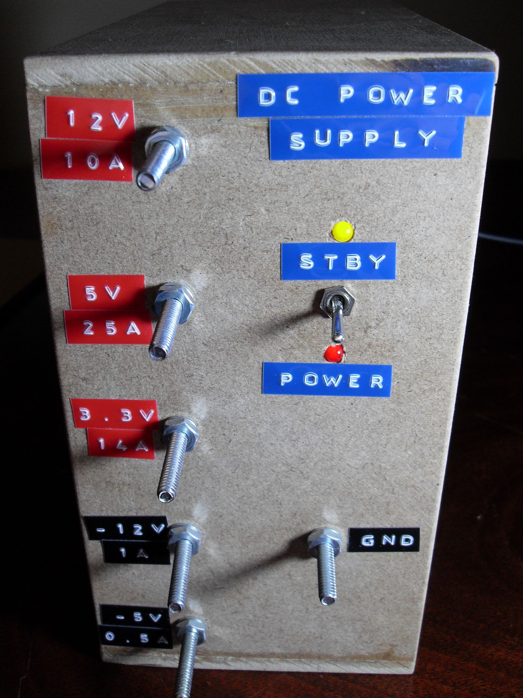 Another Benchtop Power Supply From PC Power Supply : 7 Steps ...