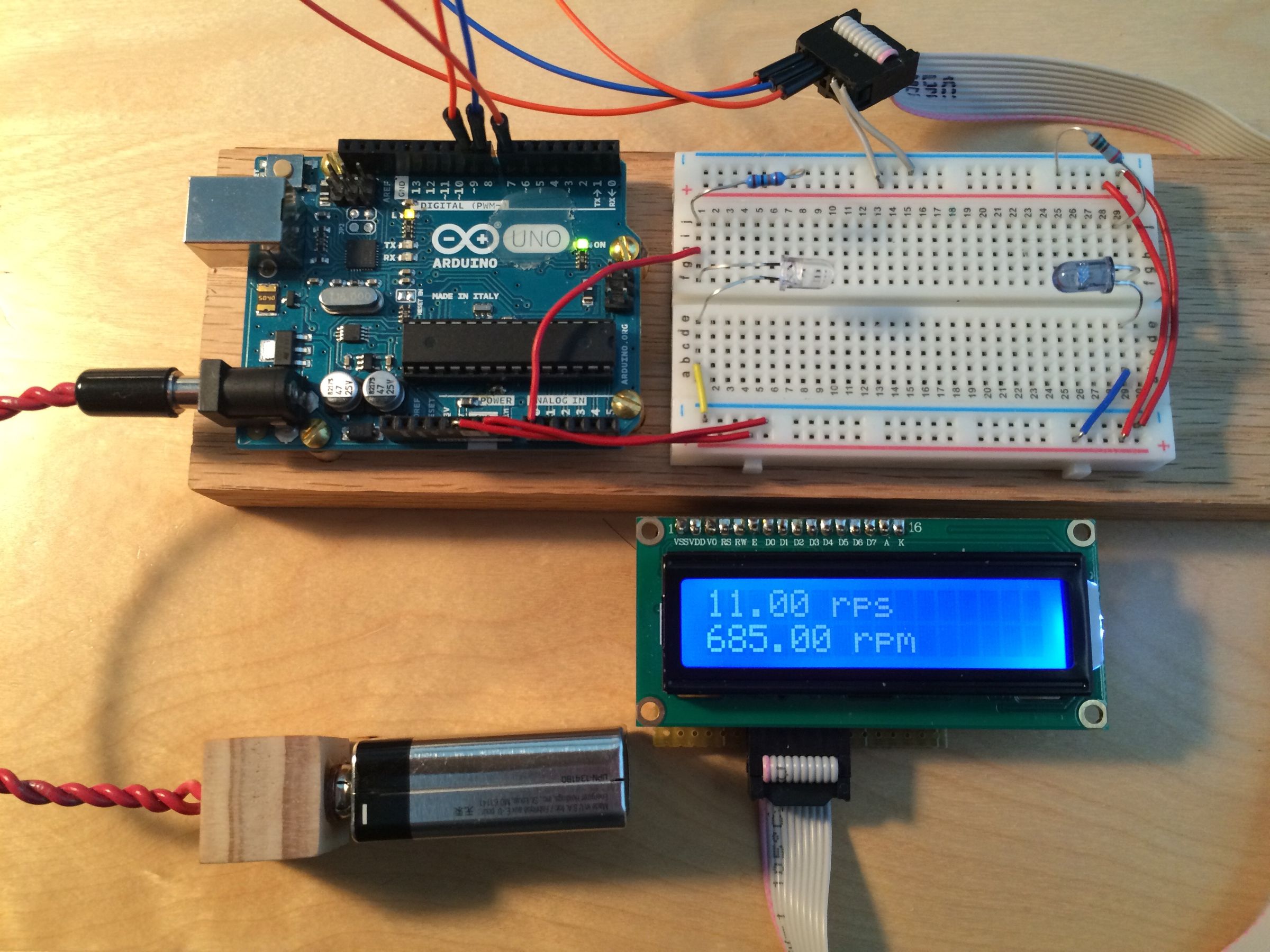 Infrared Tachometer Using Arduino : 4 Steps (with Pictures) - Instructables