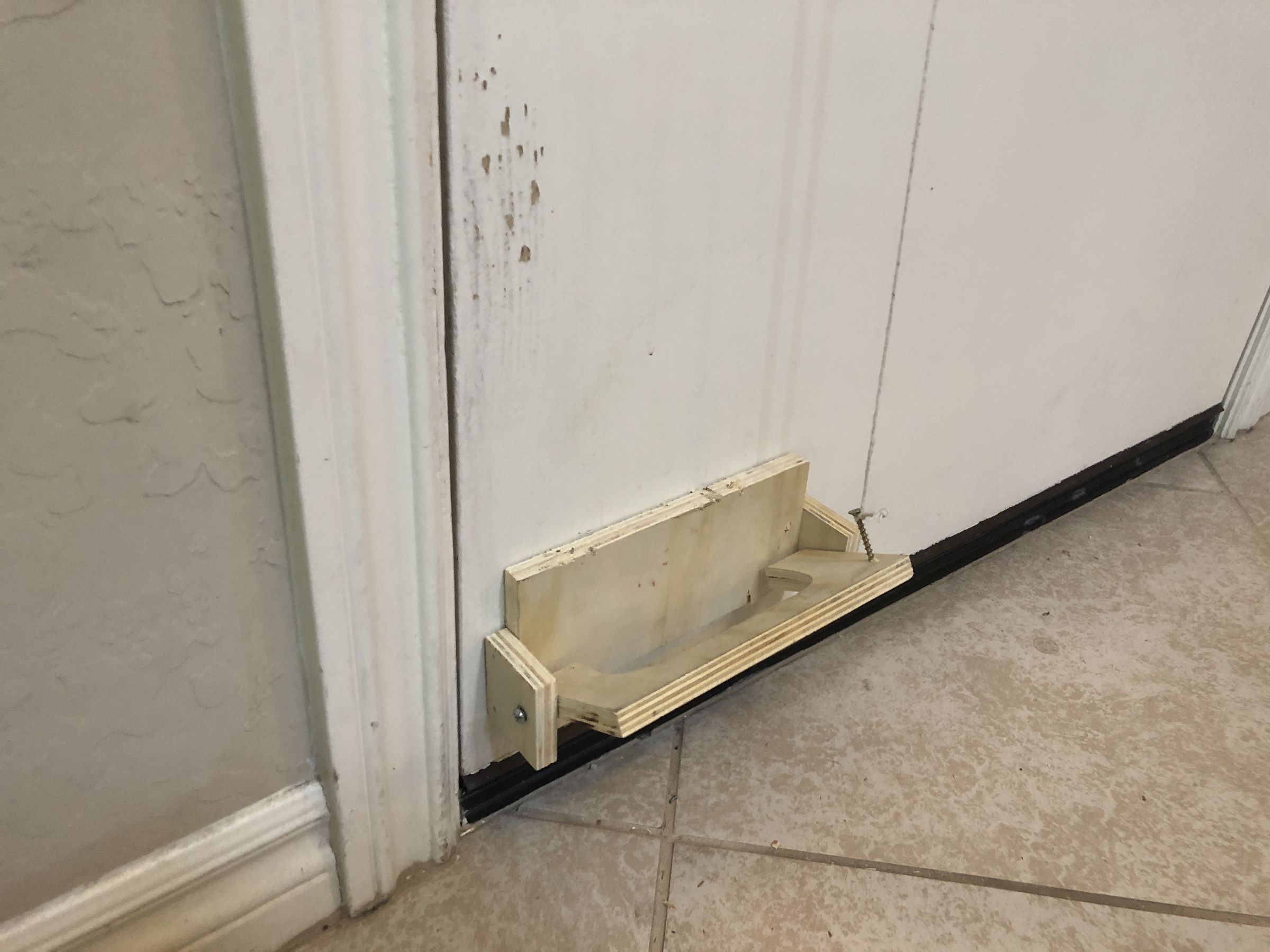 Simple Foot Door Opener : 4 Steps - Instructables