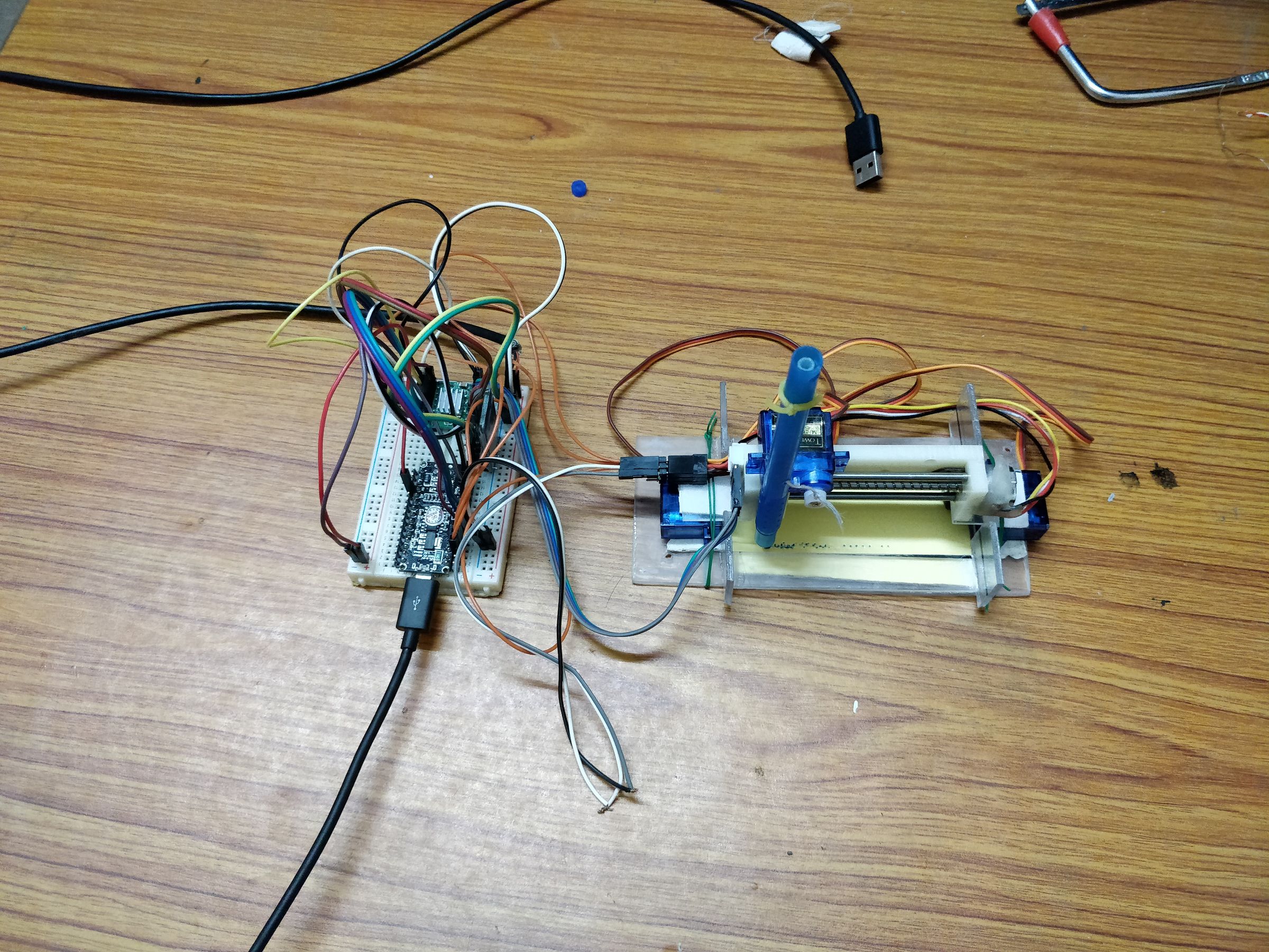 Simple Braille Writer (Speech to Braille) : 8 Steps (with Pictures ...