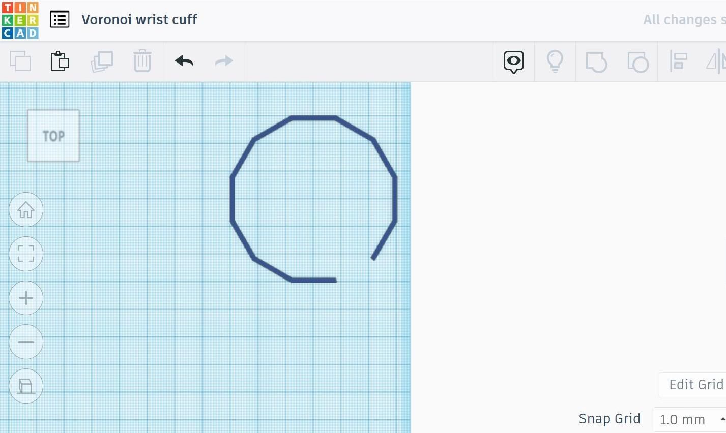 Voronoi Cuff in Tinkercad : 6 Steps (with Pictures) - Instructables