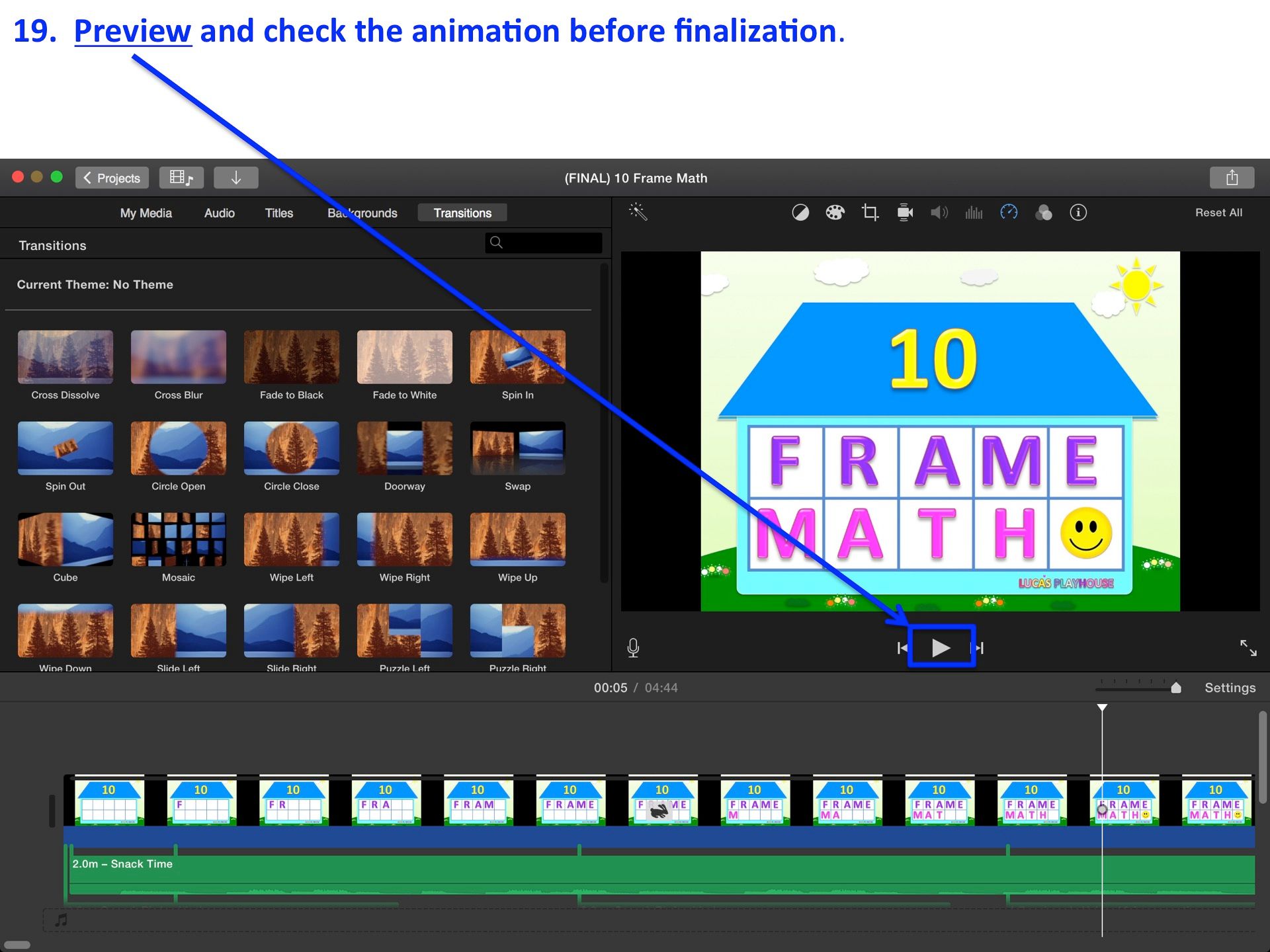 Creating a 2D Animation Using Microsoft PowerPoint and IMovie. : 20 ...