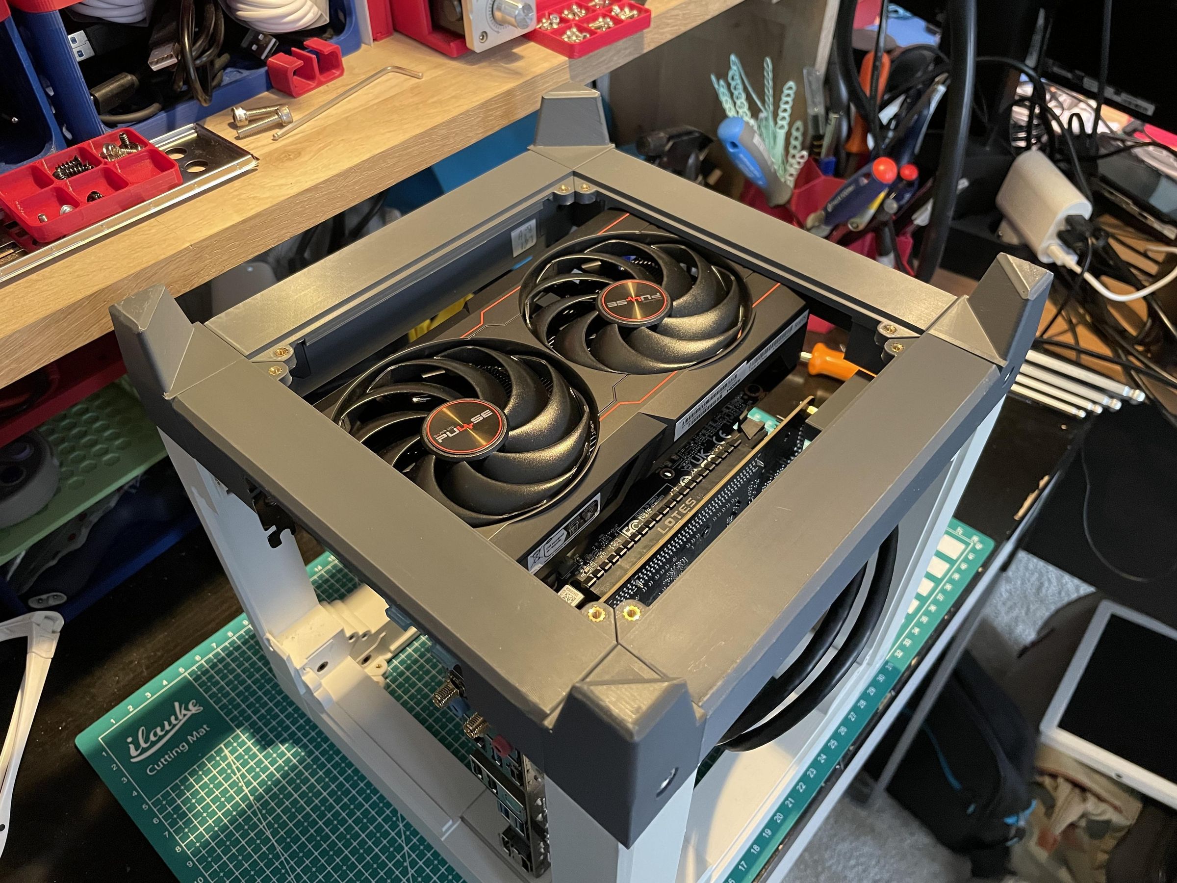 Kubic - a Printable ITX PC Case With a Handle : 18 Steps (with Pictures ...