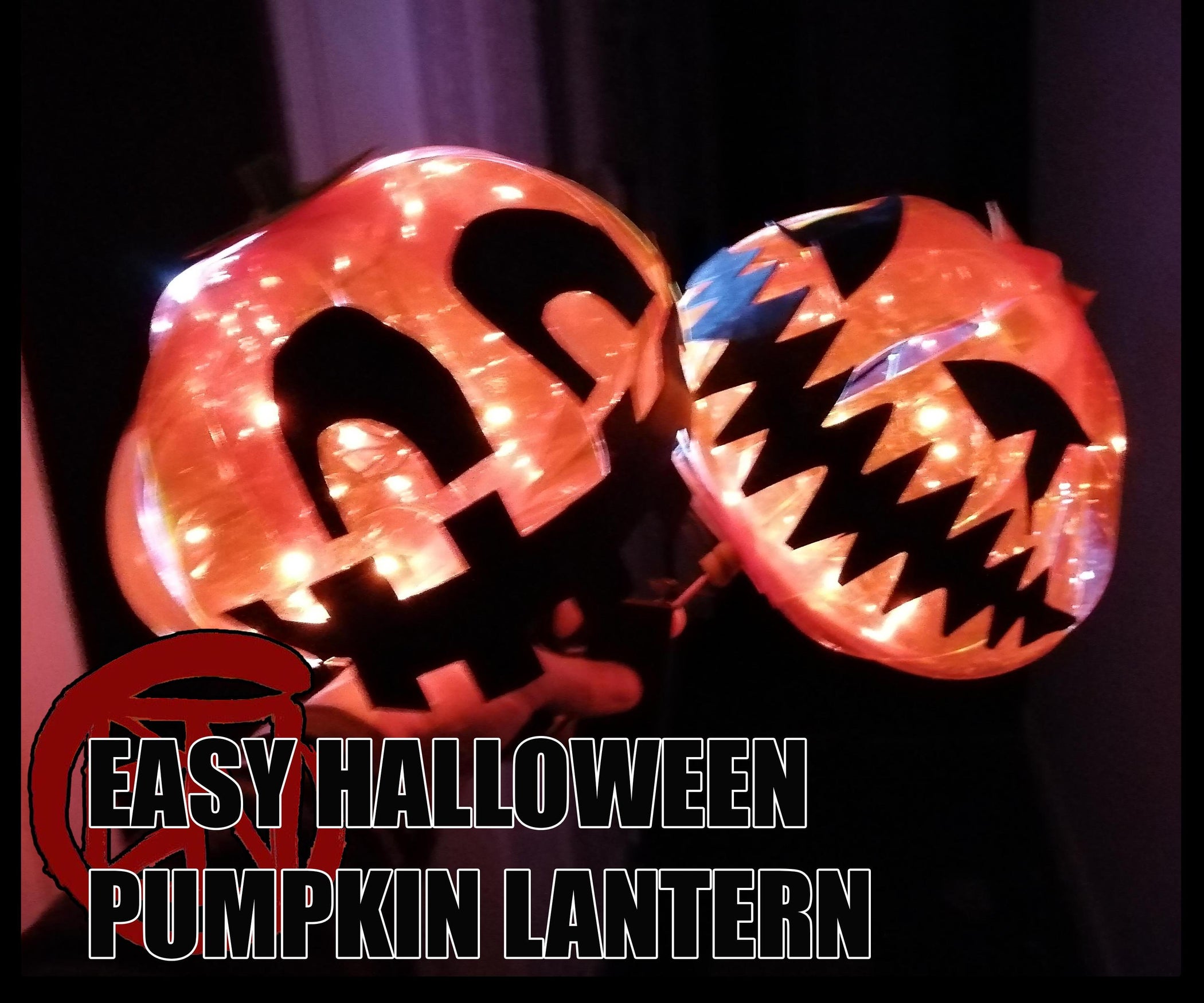 Easy Halloween Pumpkin Lantern : 6 Steps (with Pictures) - Instructables