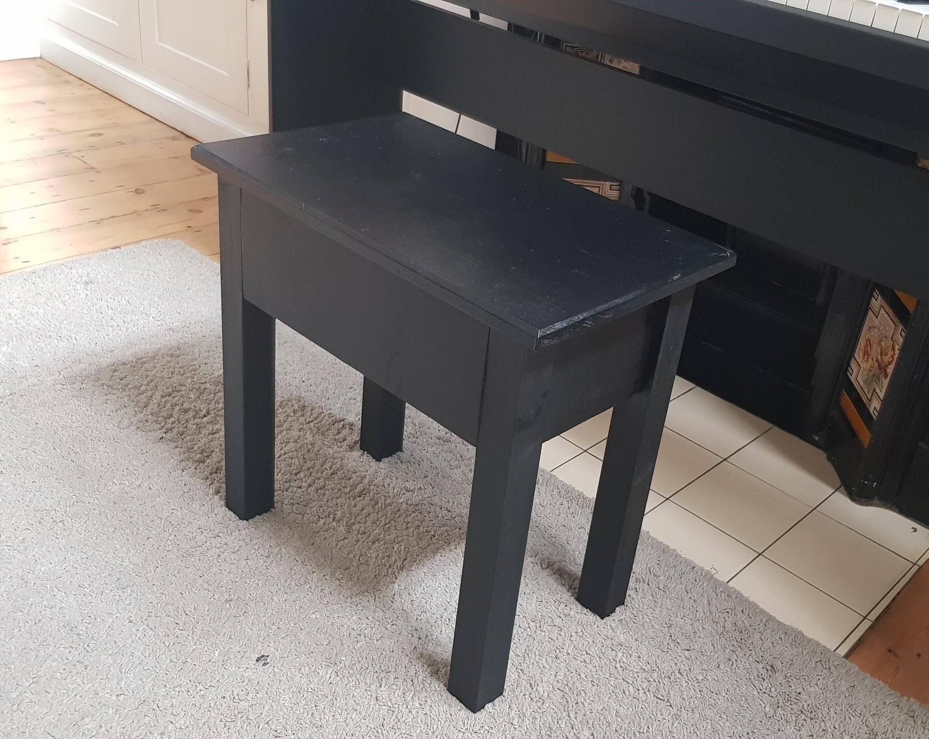 Simple Piano Stool With Storage : 5 Steps (with Pictures) - Instructables