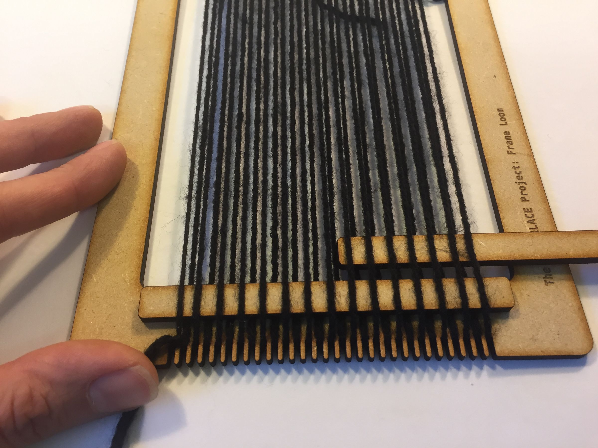 Laser Cut Mini Frame Loom Weaving : 24 Steps (with Pictures ...